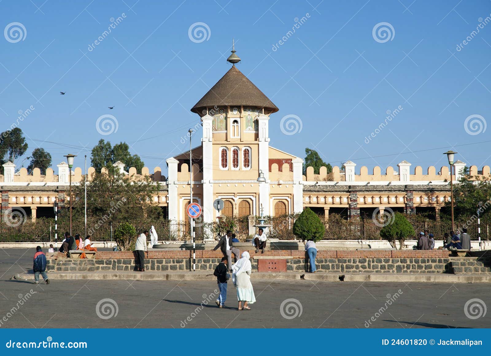 Enda Mariam Coptic Cathedral in Asmara Eritrea Editorial Image - Image ...