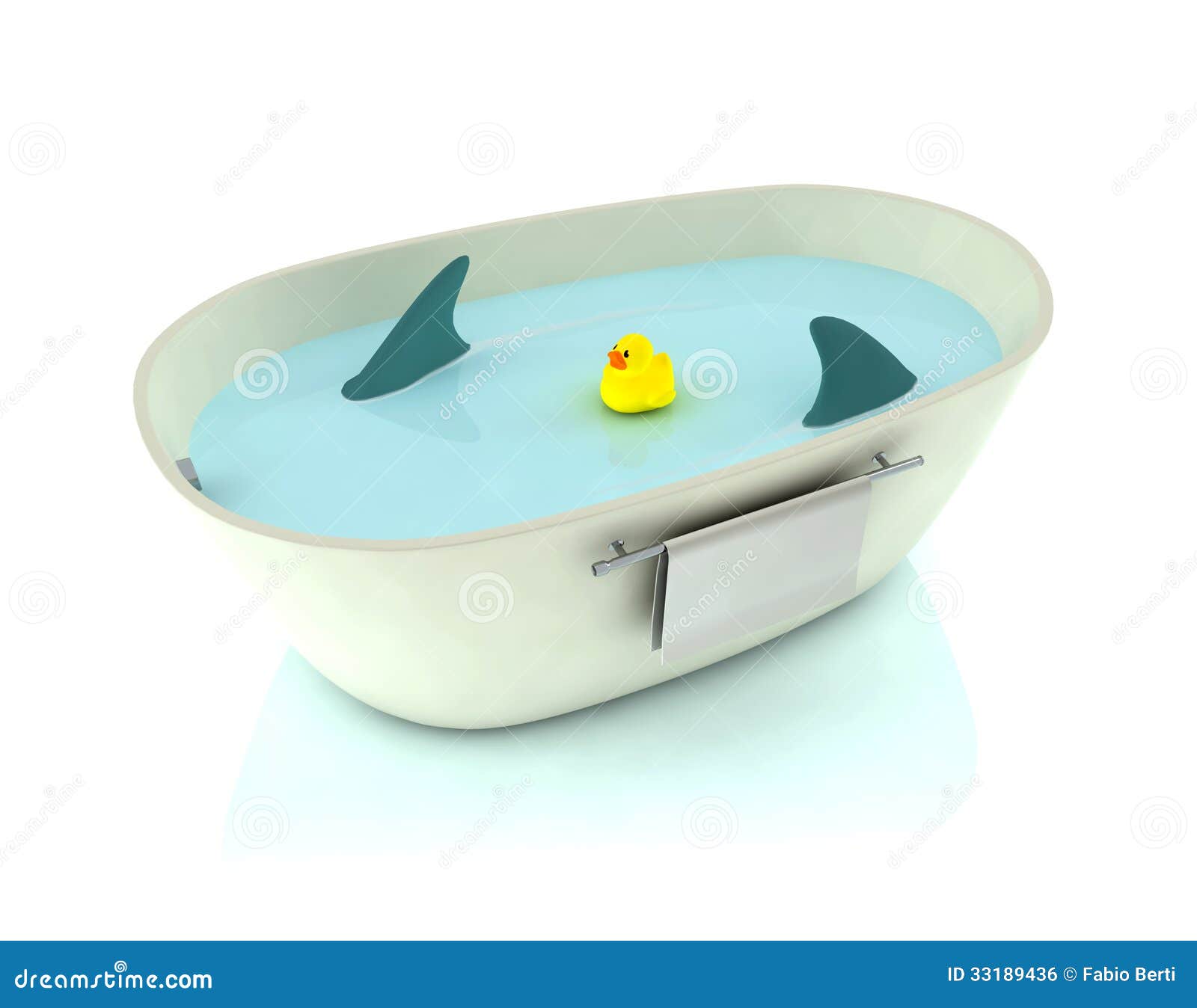 Scared Duck Vector Illustration | CartoonDealer.com #15232782