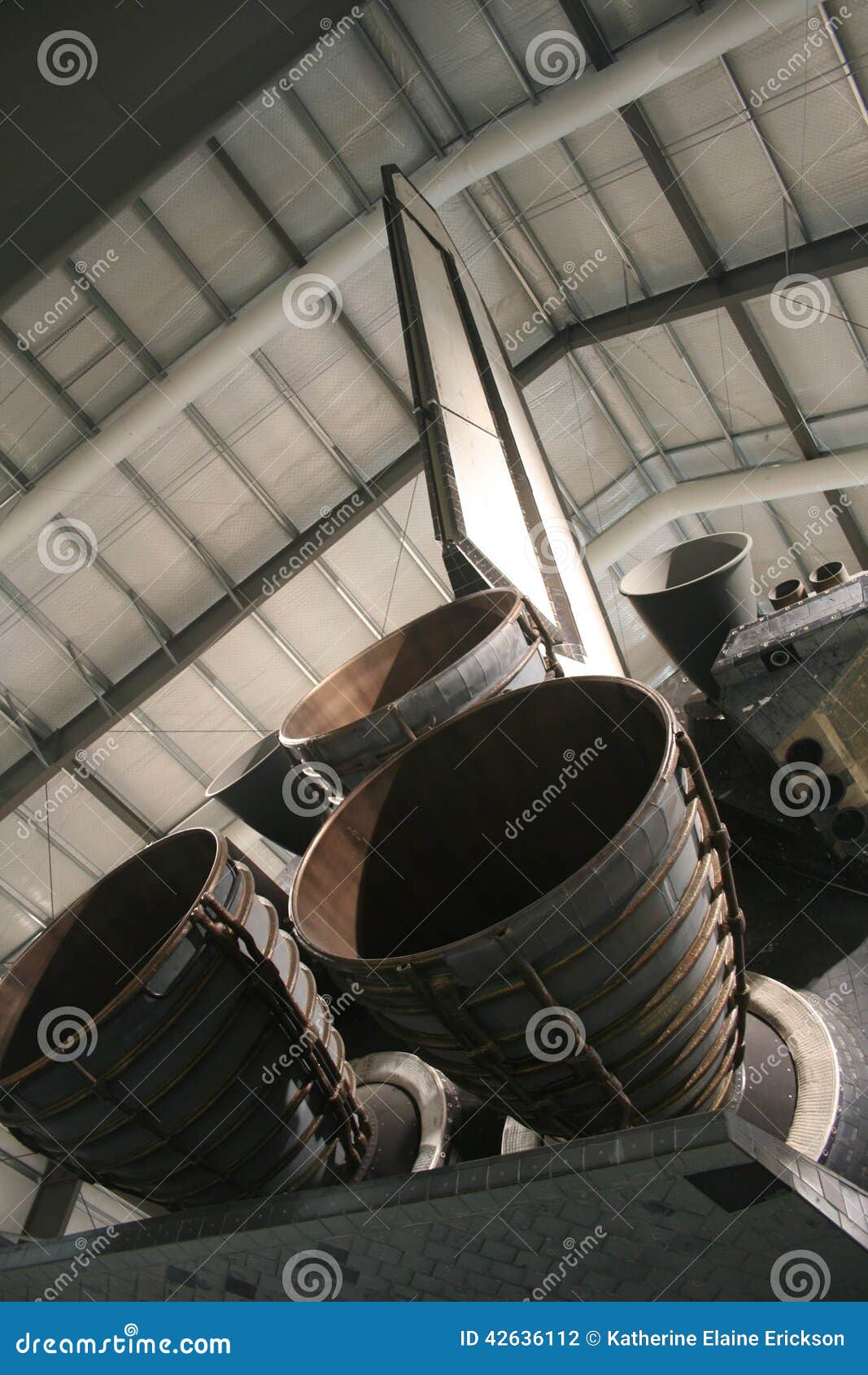 Endeavor Space Shuttle Engine Editorial Photography - Image of exhibit ...