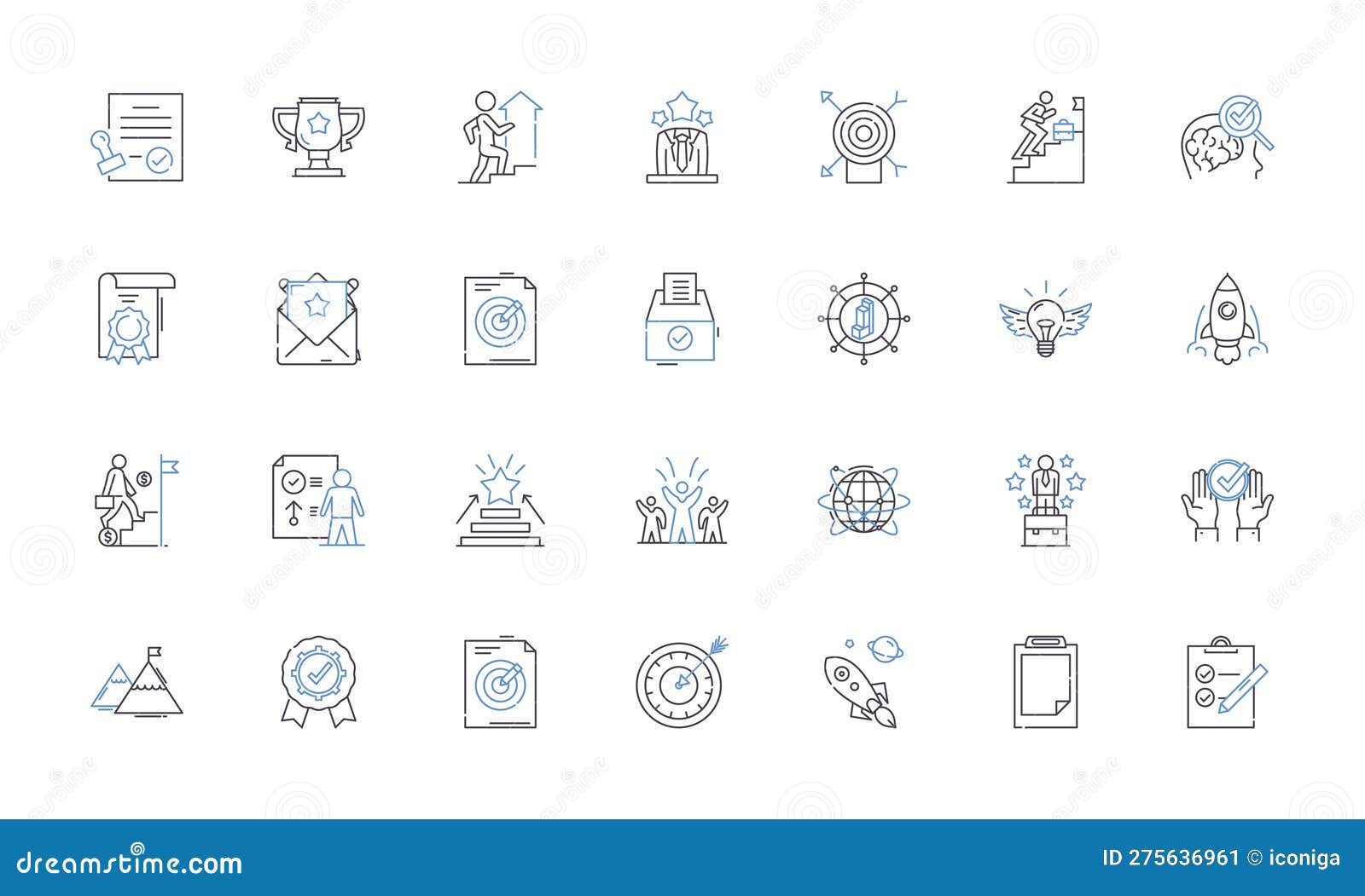 Inc Undertaking Line Icons Collection. Enterprise, Venture, Endeavor ... Inc Undertaking Line Icons Collection. Enterprise, Venture, Endeavor ...