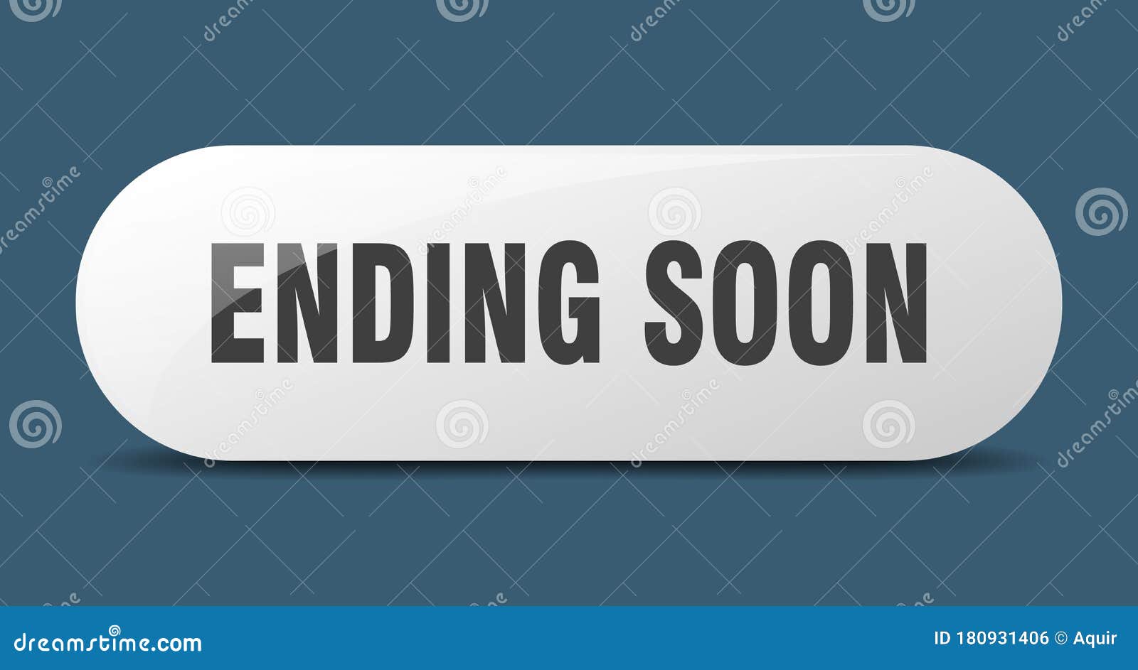 Ending Soon Button. Ending Soon Sign. Key. Push Button Stock Vector ...