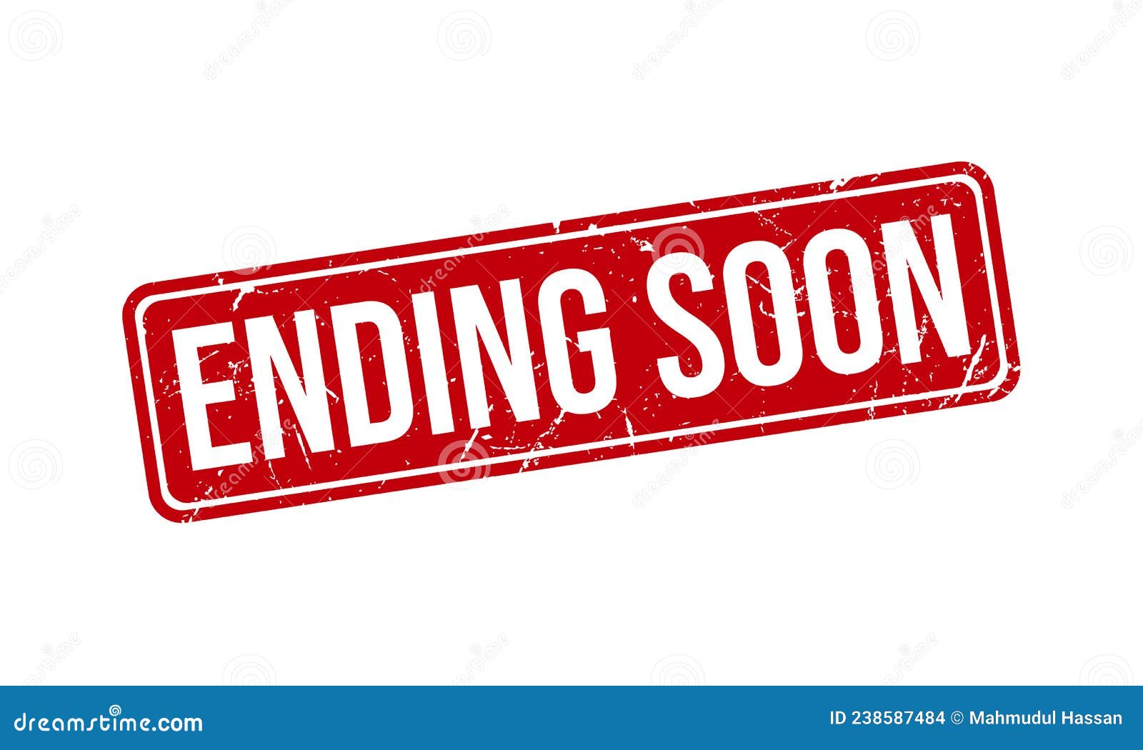 Ending Soon Rubber Stamp. Ending Soon Grunge Stamp Seal Vector ...