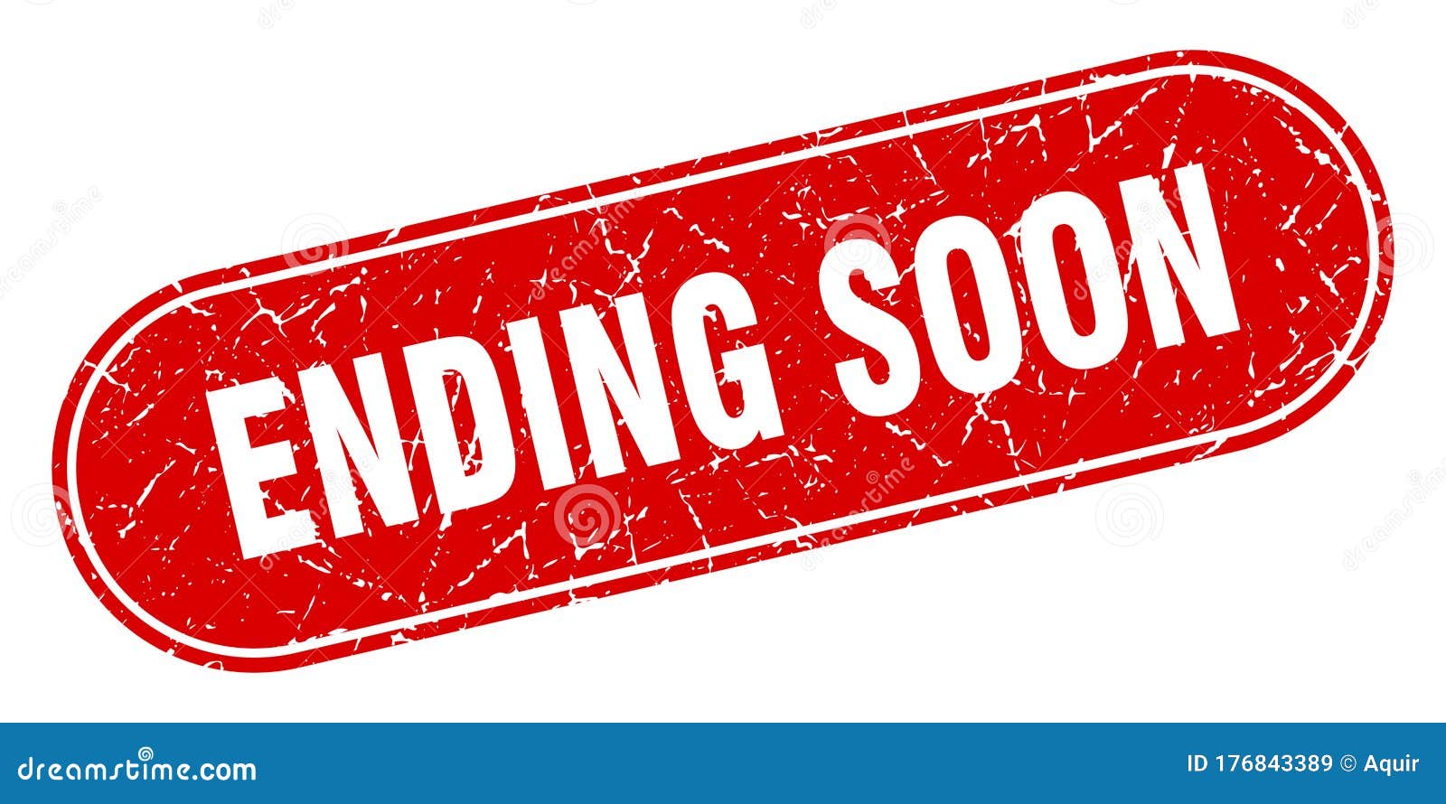 Ending Soon Sign. Ending Soon Grunge Stamp Stock Vector - Illustration ...