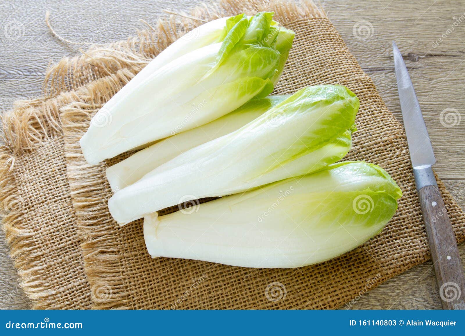 Raw endives stock image. Image of freshness, chicory - 161140803
