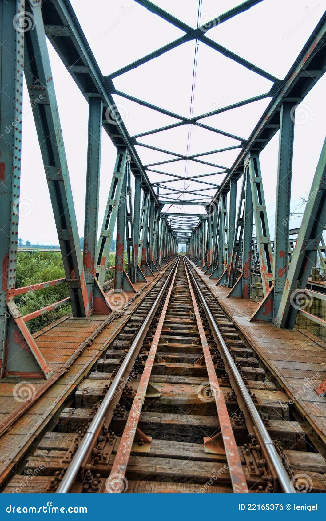 Endless bridge stock photo. Image of railroad, spread - 22165376