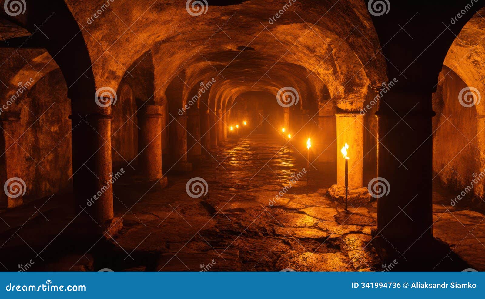 Deep In The Catacombs Beneath A City A Scholar Discovers A Hidden ...