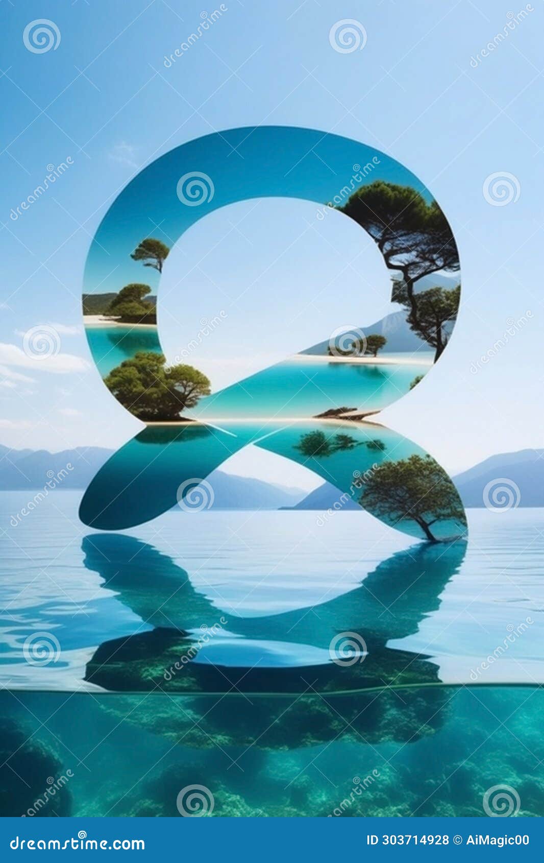 Endless Echo: Various Representations of the Infinity Symbol Stock ...
