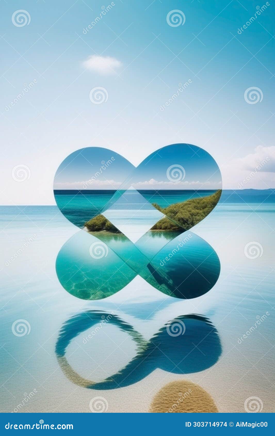Endless Echo: Various Representations of the Infinity Symbol Stock ...