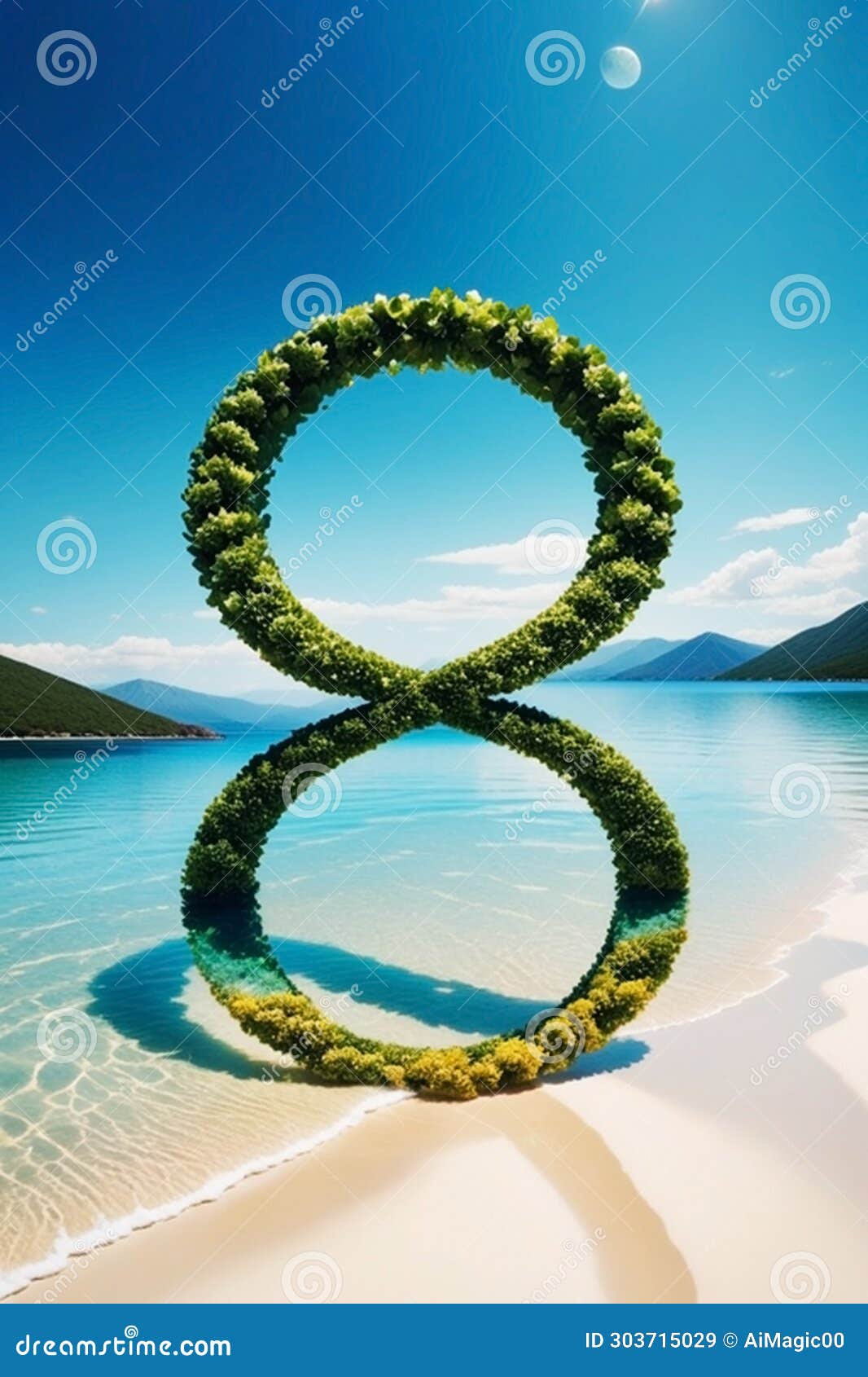 Endless Echo: Various Representations of the Infinity Symbol Stock ...