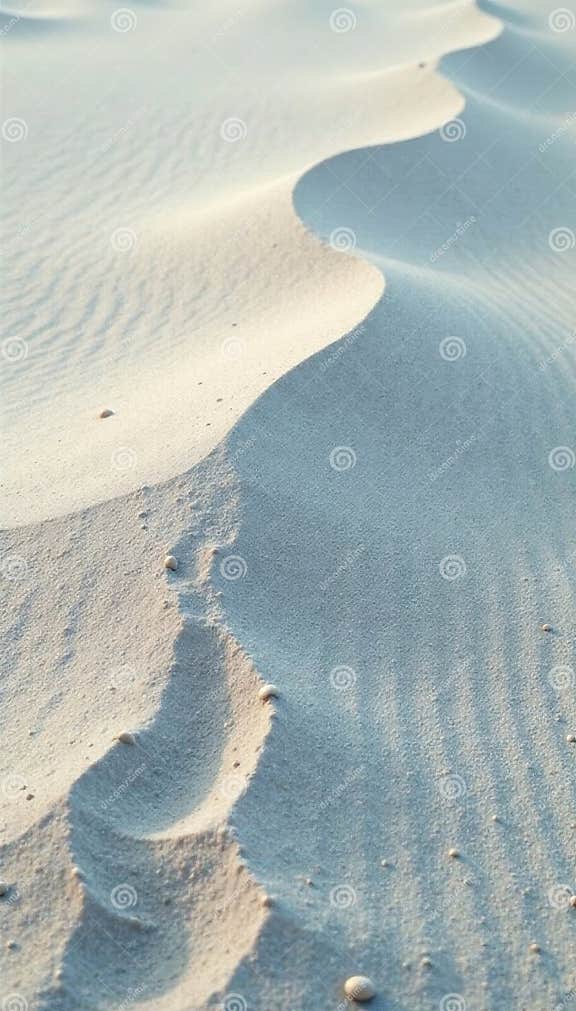 Endless Expanse of Uniform Light Gray Sand Subtle Textural Details ...