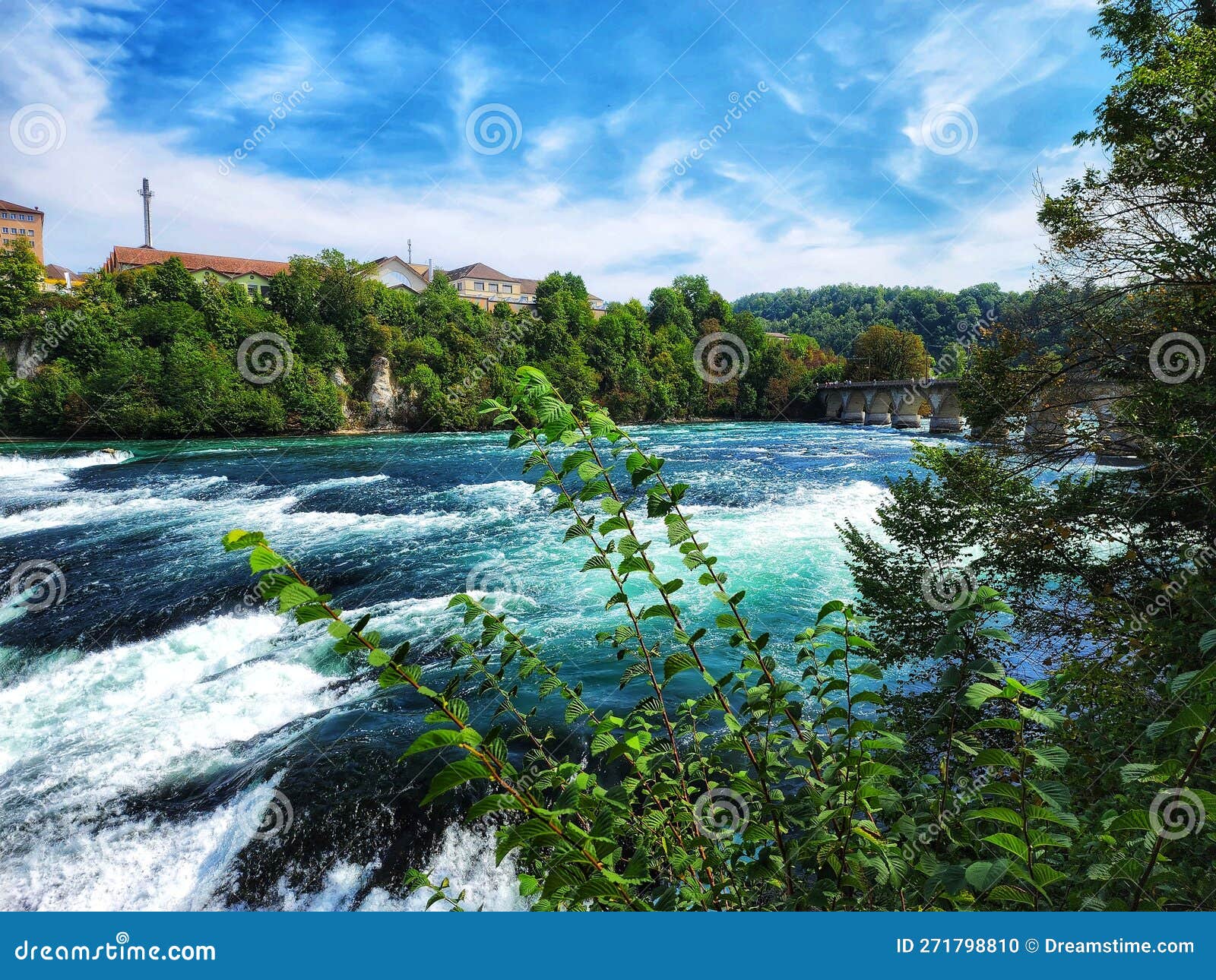 Endless Flow stock photo. Image of powerful, shore, home - 271798810