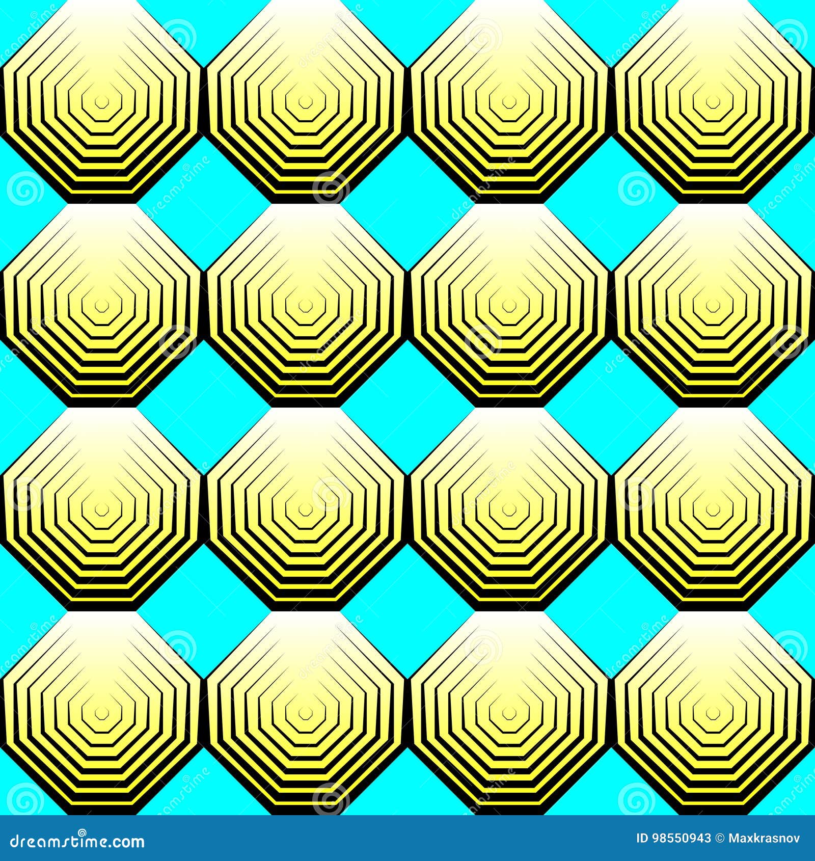 Endless Geometric Background. Abstract Lattice Pattern Stock Vector ...