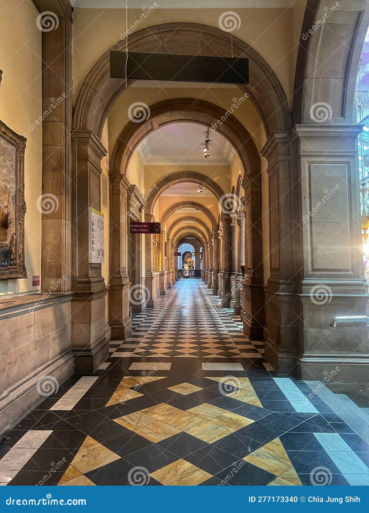 Endless hallway stock photo. Image of endless, european - 277173340