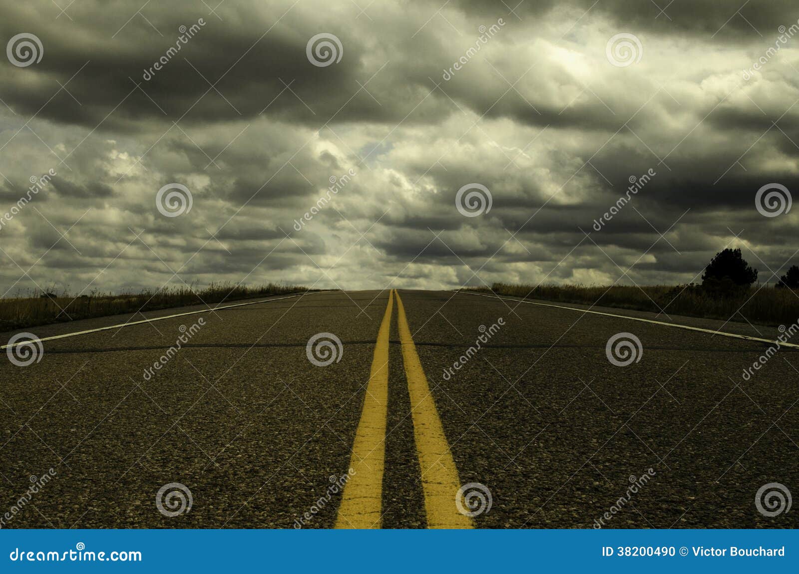 Endless Highway stock photo. Image of forever, travel - 38200490