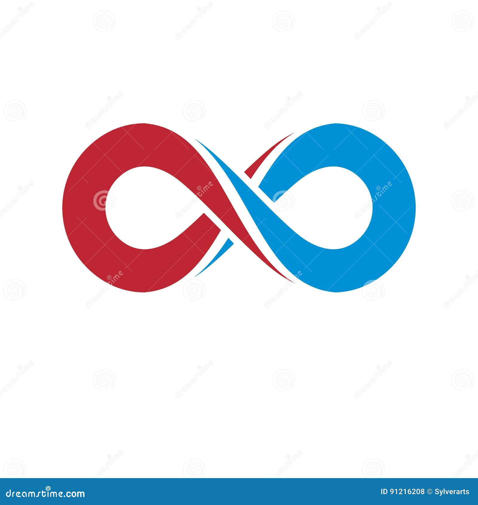 Endless Infinity Loop Vector Symbol, Conceptual Logo Special Design ...
