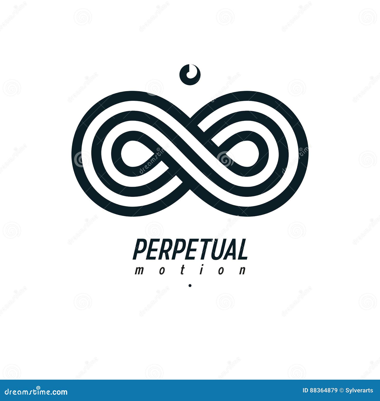 Endless Infinity Loop Vector Symbol, Conceptual Logo Special Design ...