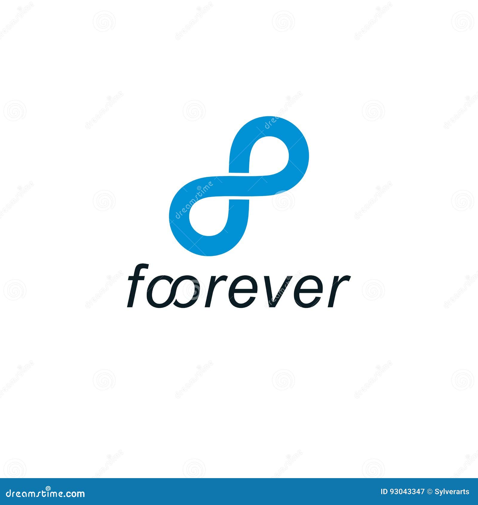 Endless Infinity Loop Vector Symbol, Conceptual Logo Special Design ...
