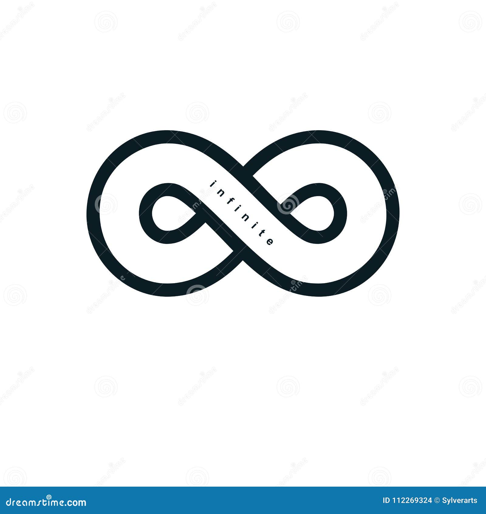 Endless Infinity Loop Vector Symbol, Conceptual Logo Special Design ...