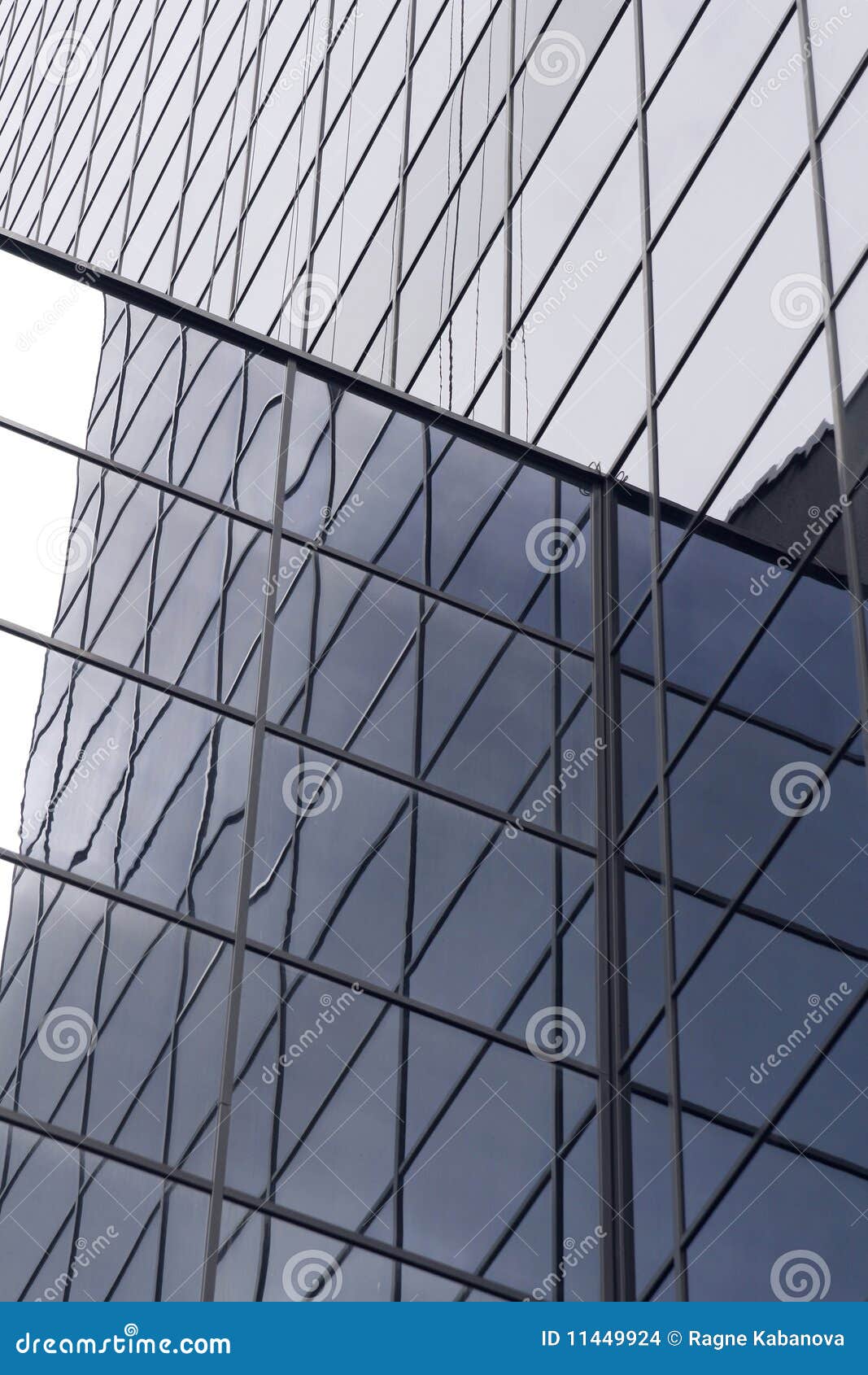 Endless Line of Windows on an Office Building Stock Photo - Image of ...