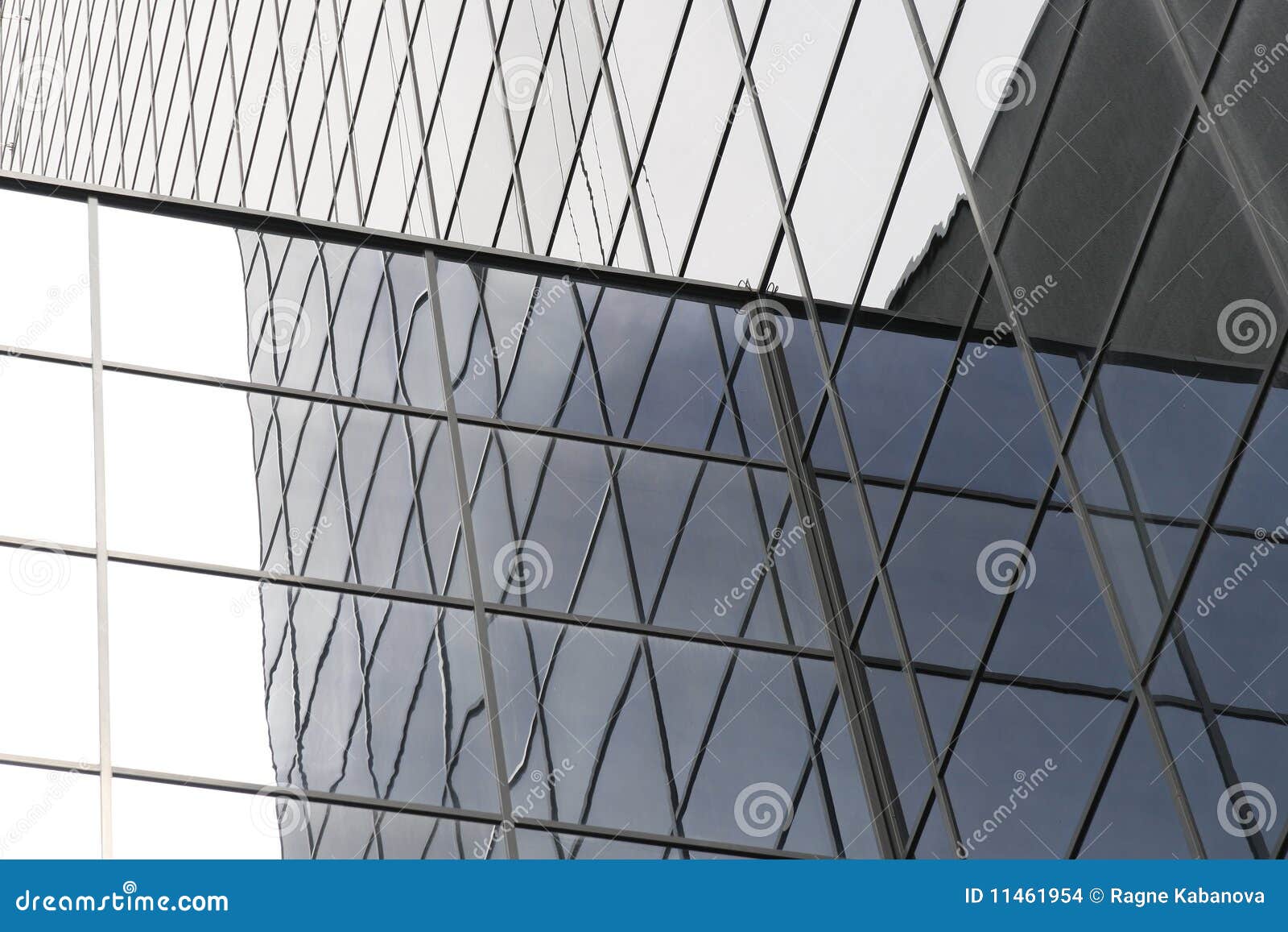 Endless Line of Windows on an Office Building Stock Photo - Image of ...