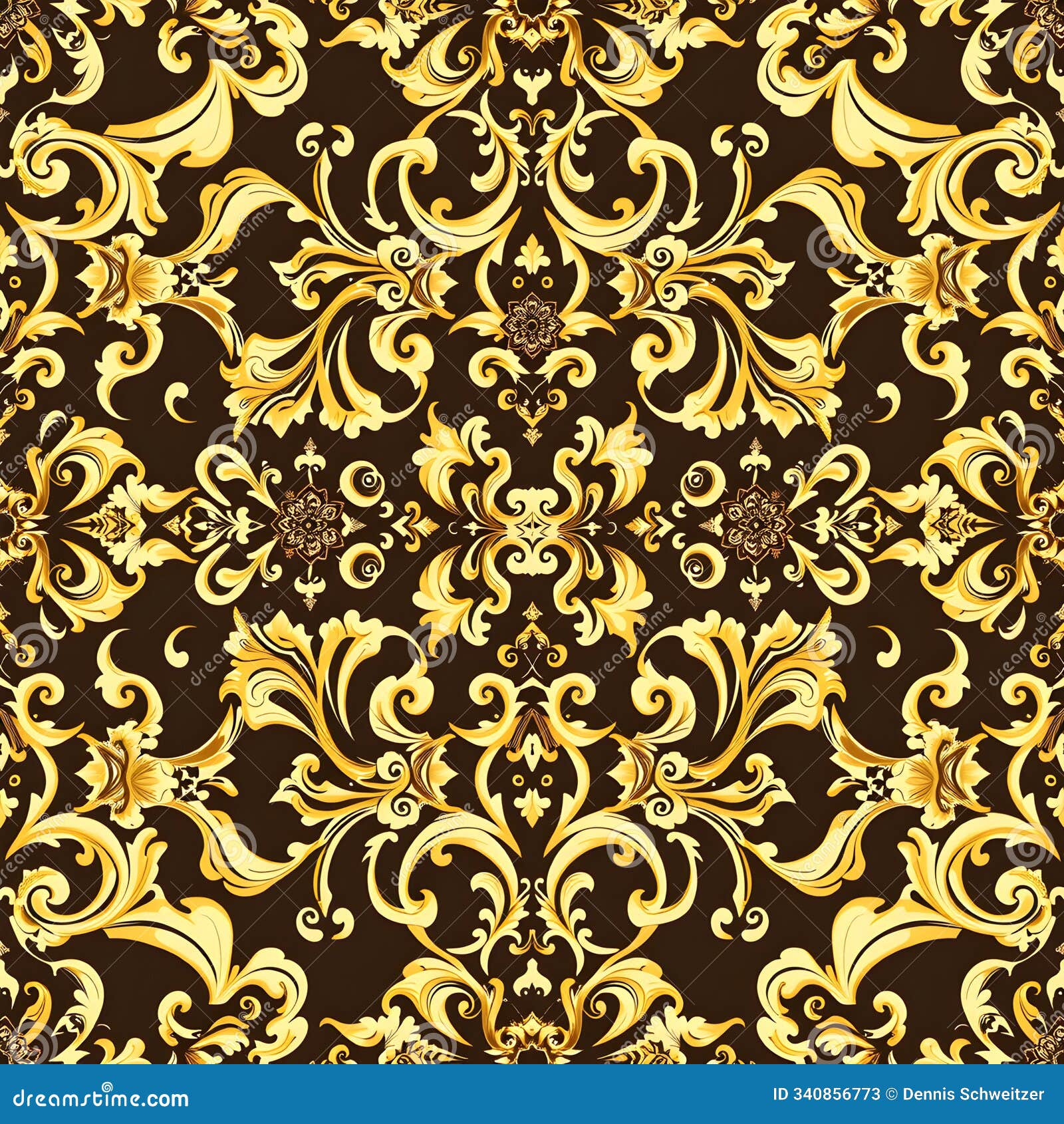 An Endless Pattern Based on Arabic, Islamic Models with a Variety of ...