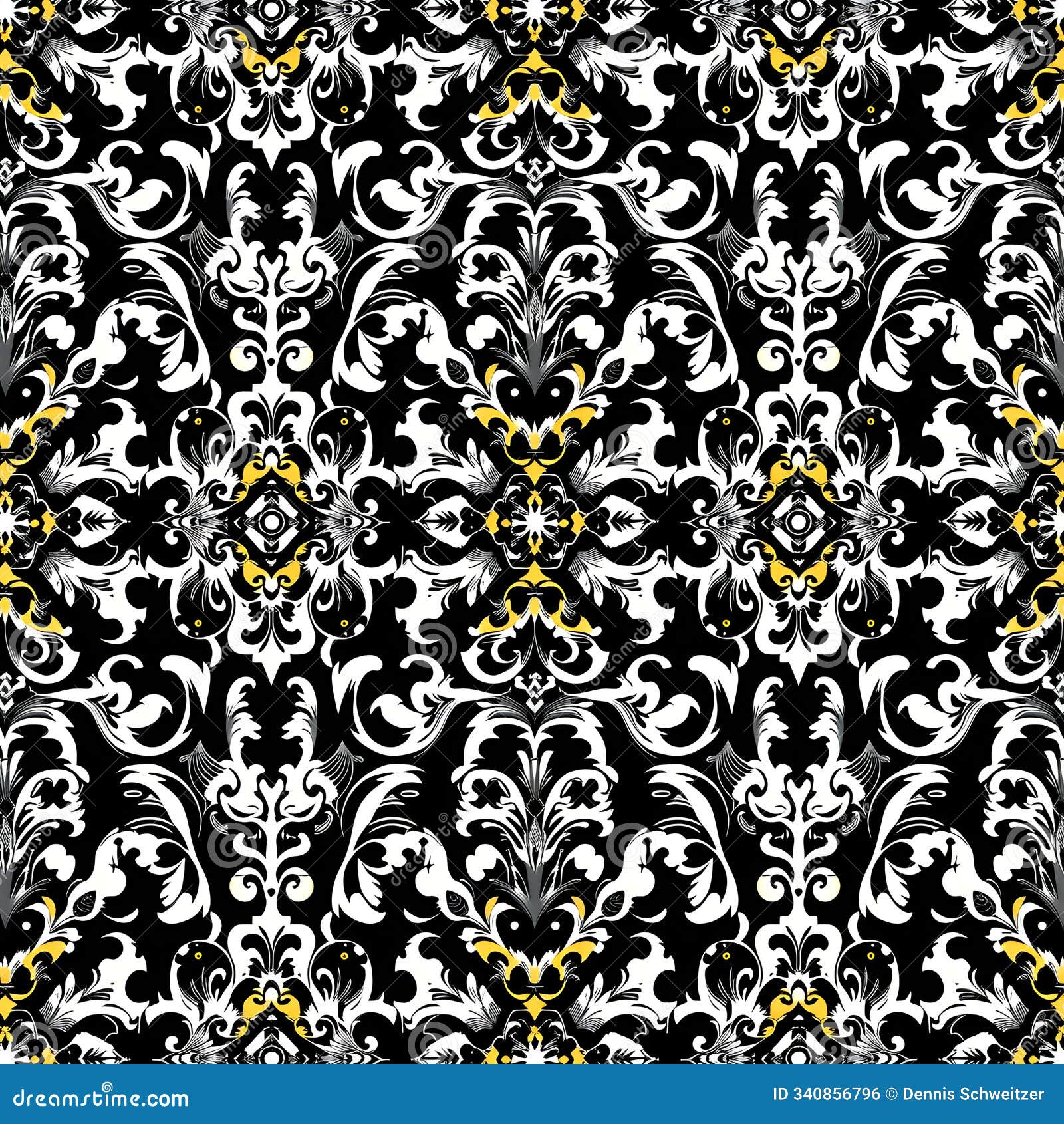 An Endless Pattern Based on Arabic, Islamic Models with a Variety of ...