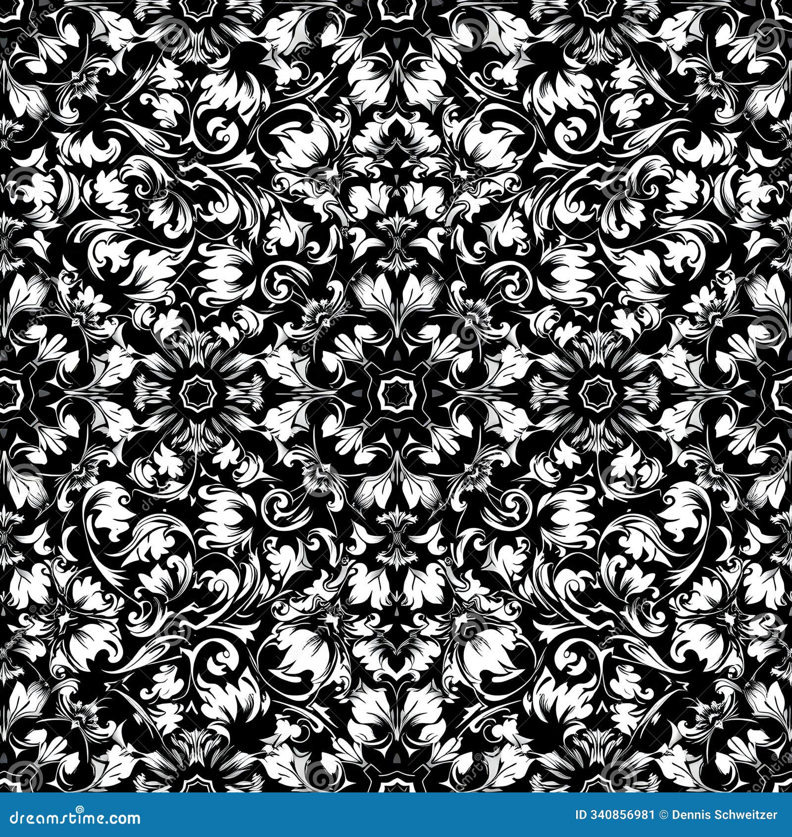 An Endless Pattern Based on Arabic, Islamic Models with a Variety of ...