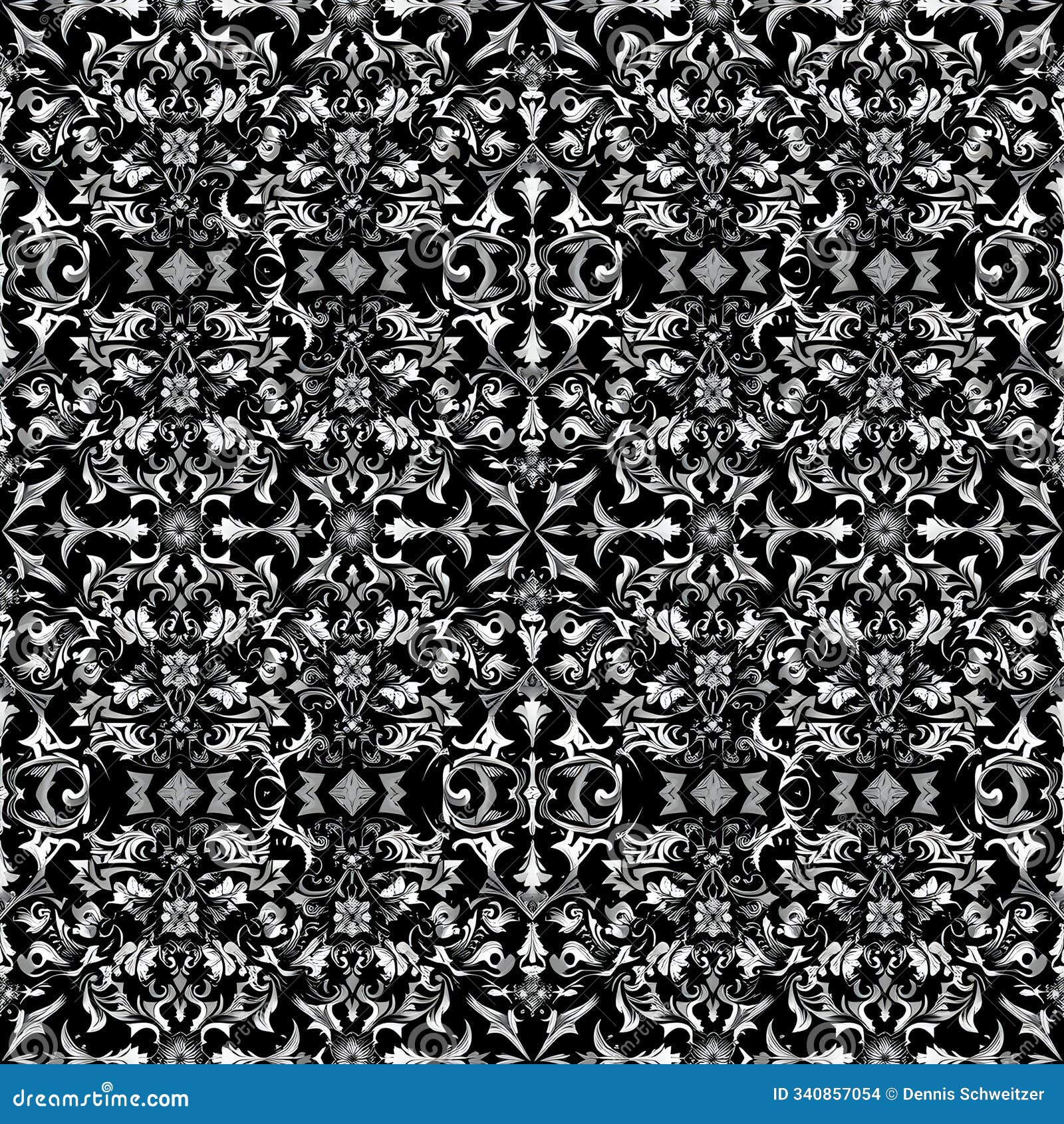 An Endless Pattern Based on Arabic, Islamic Models with a Variety of ...