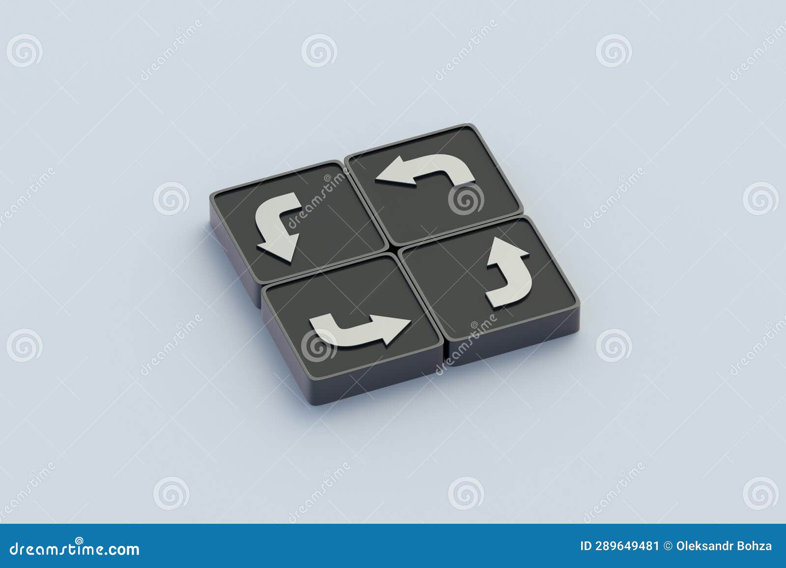 Endless Process. Routine Work. Hopelessness Concept Stock Illustration ...