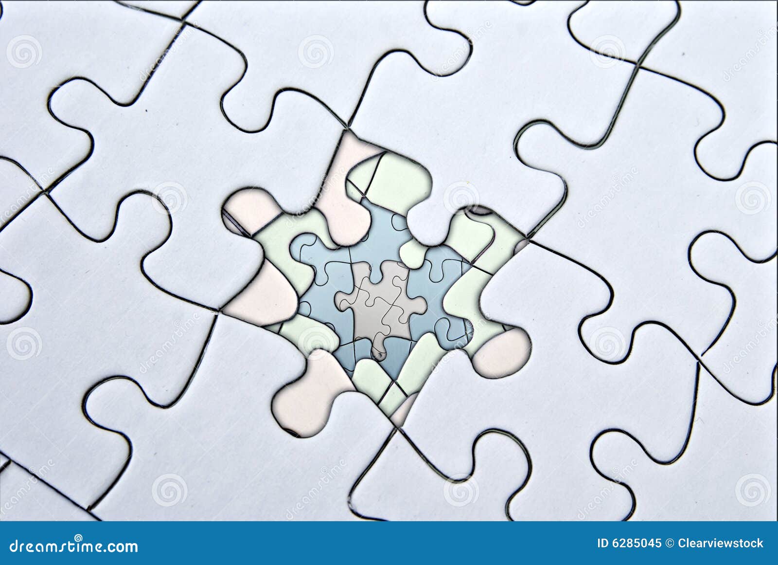 Endless puzzle stock image. Image of puzzle, solution - 6285045
