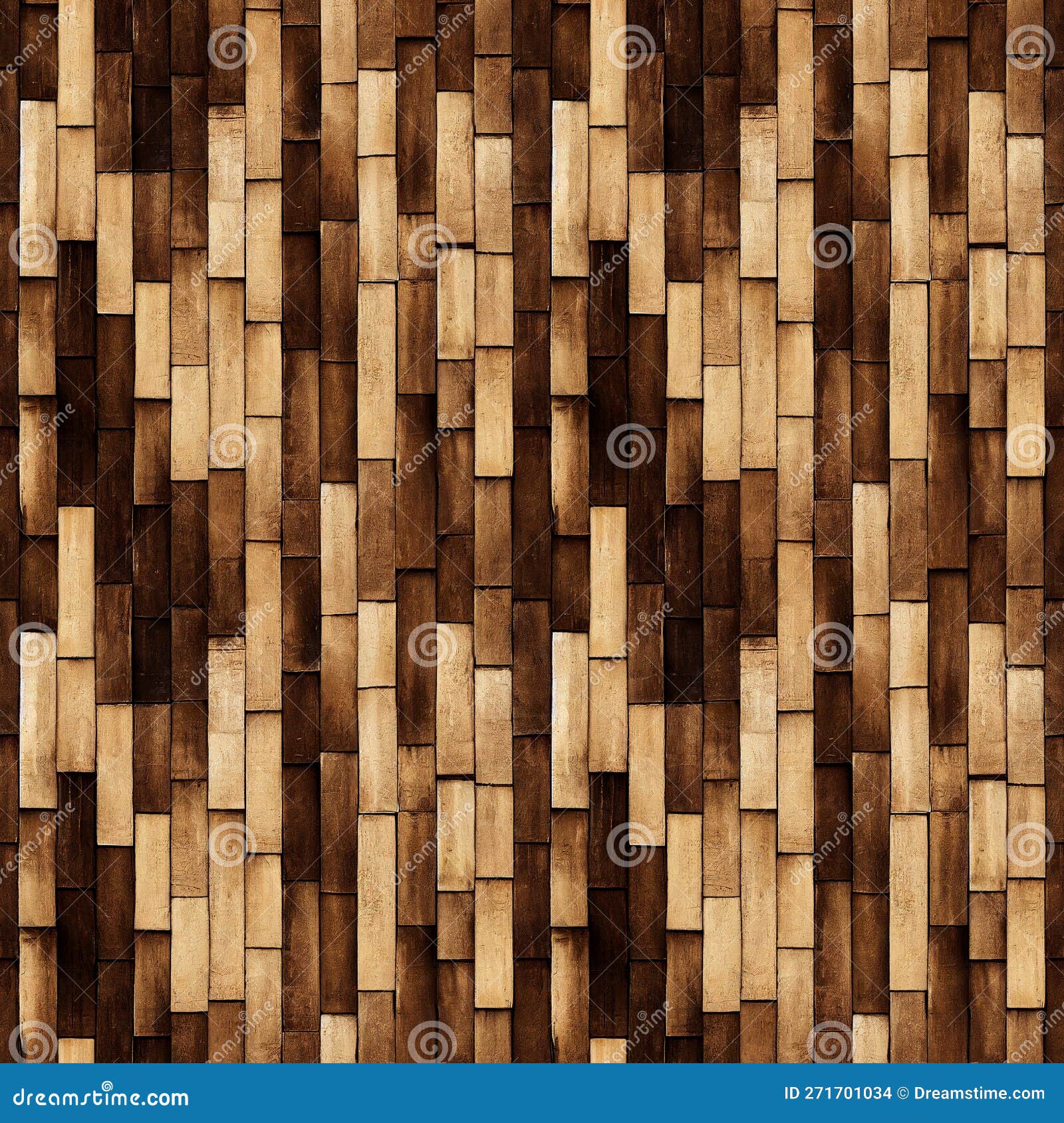 Seamless Pattern with Wooden Texture. Stock Illustration - Illustration ...