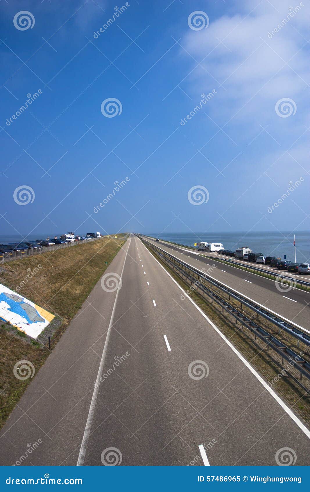 Endless road stock image. Image of travel, europe, straight - 57486965
