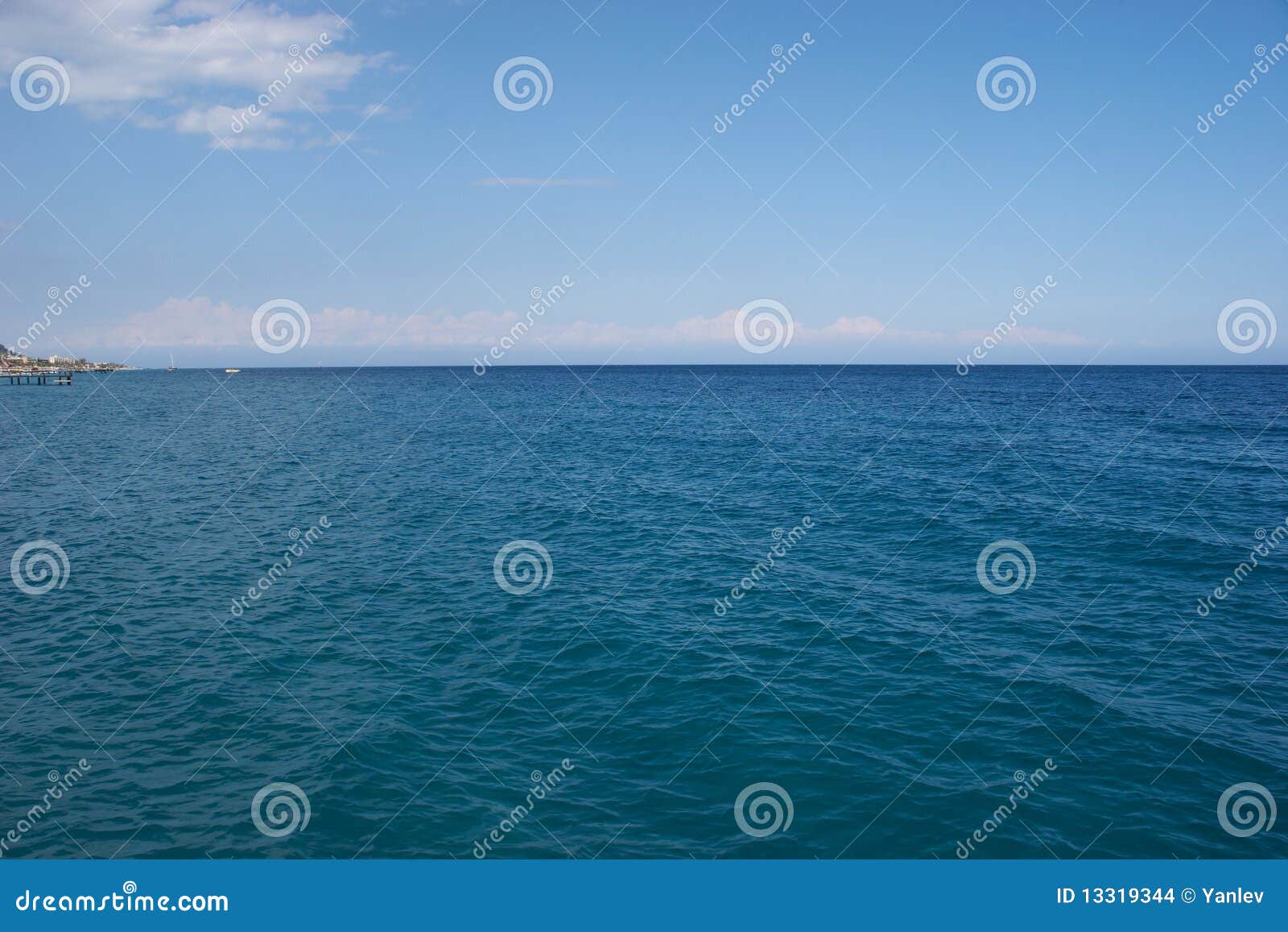 Endless Sea stock photo. Image of resort, purity, endless - 13319344