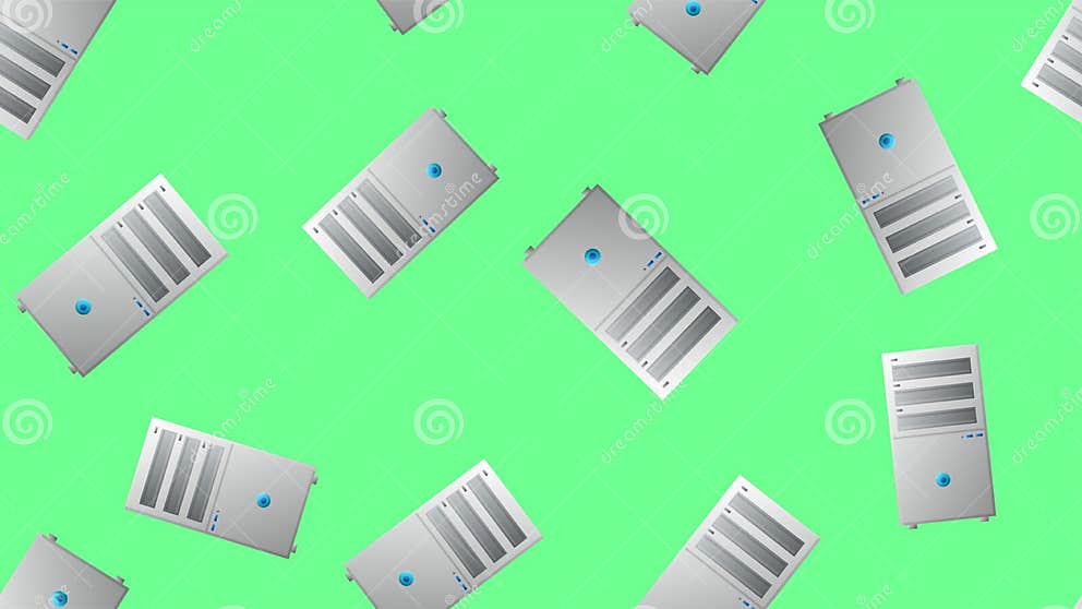 Endless Seamless Pattern of Beautiful Digital Virtual Modern New it ...