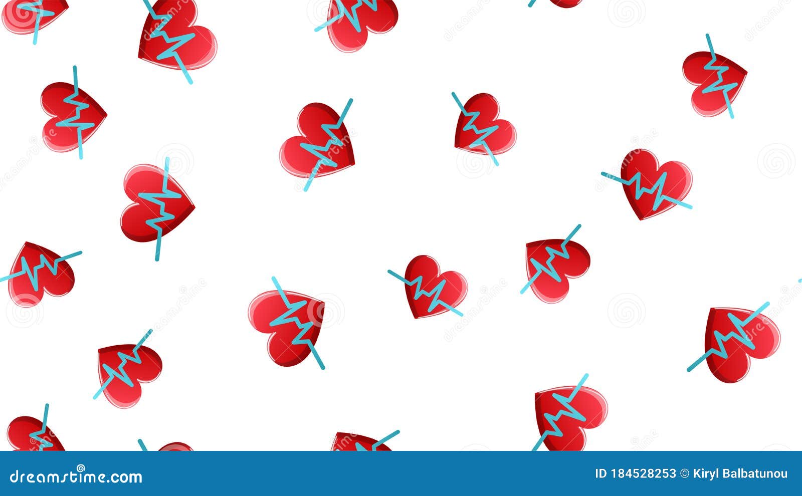 Endless Seamless Pattern of Medical Scientific Medical Objects of ...