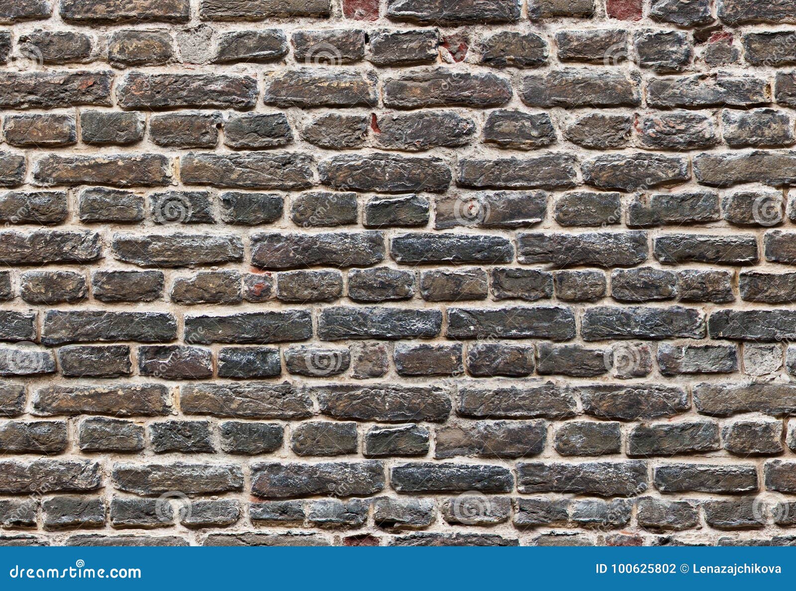 Endless Seamless Pattern of Traditional British Brick Wall Stock Photo ...