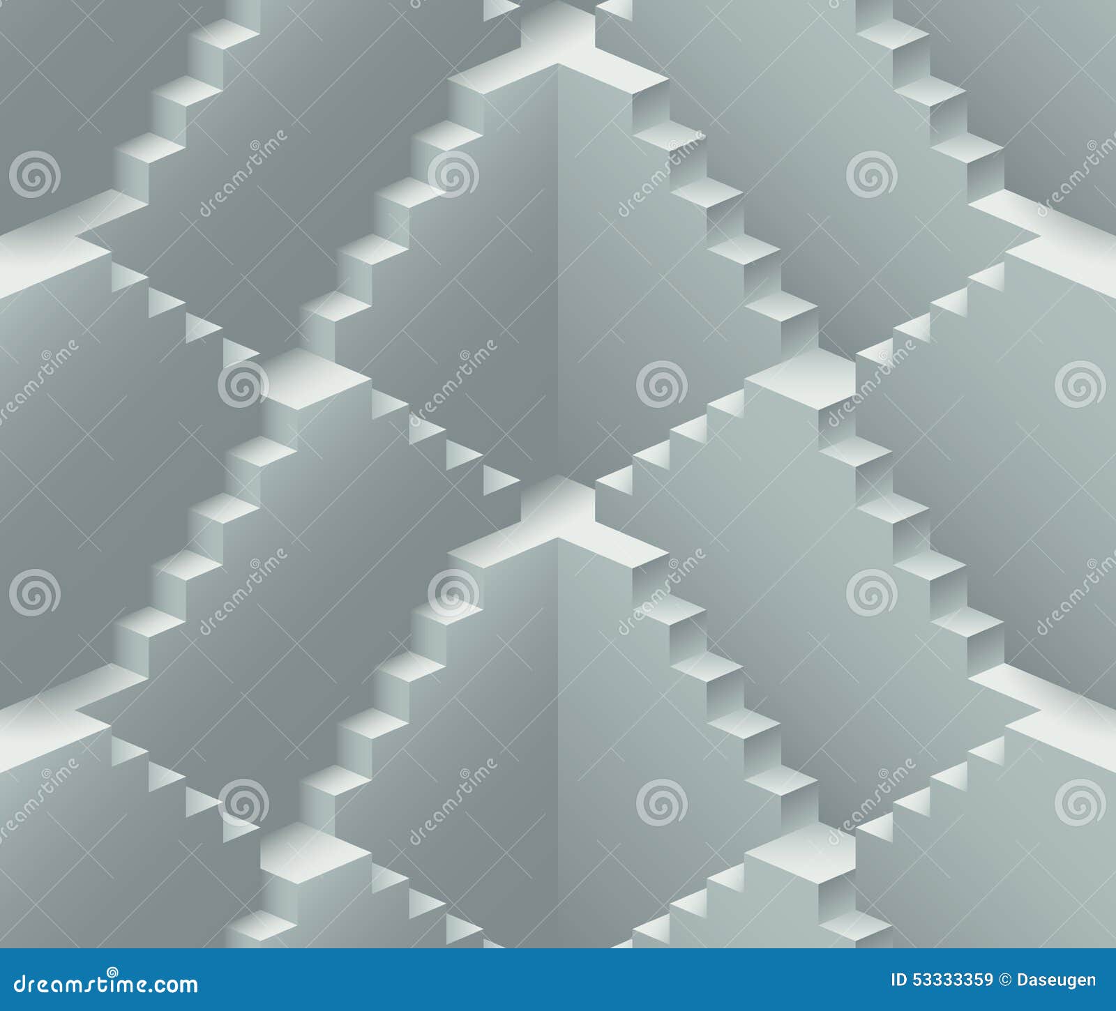 Endless stair stock vector. Illustration of outdoor, path - 53333359