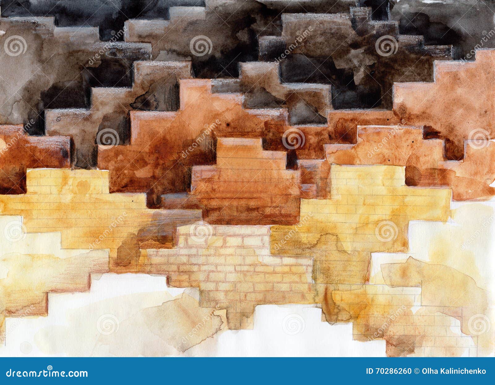 Endless steps stock illustration. Illustration of figure - 70286260