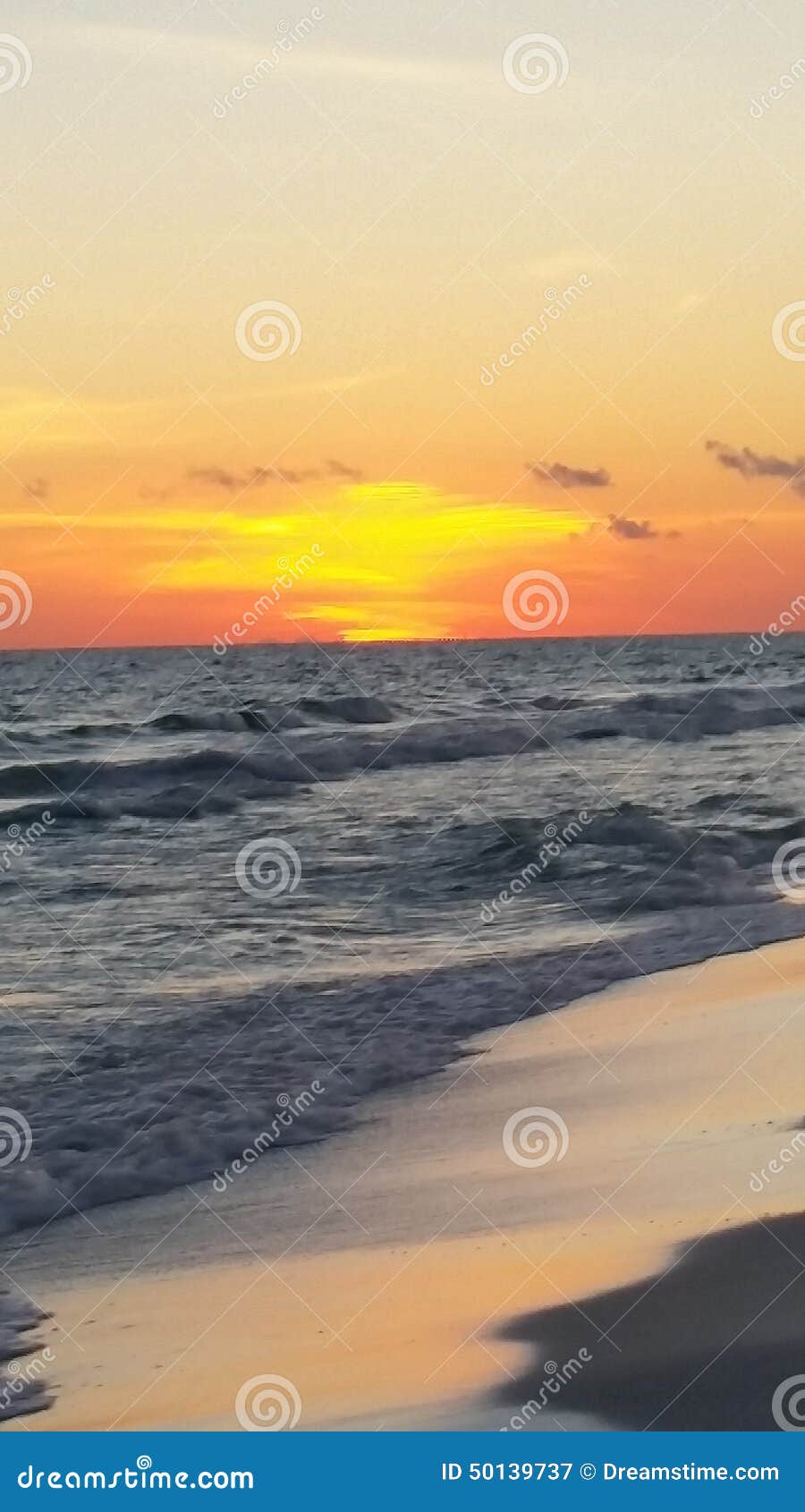Endless sunset stock image. Image of water, sunset, time - 50139737
