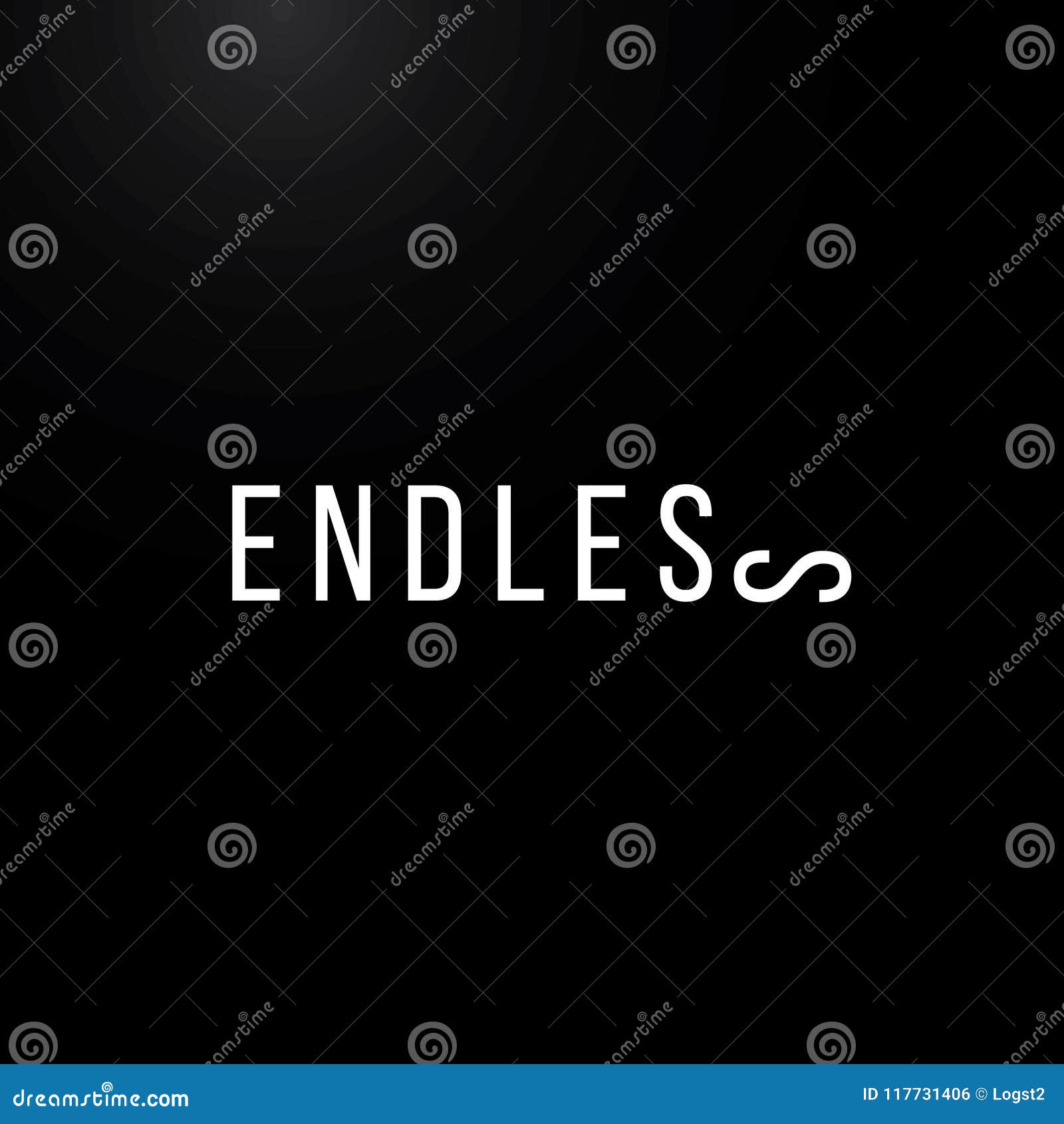 Endless Vector Logo. Infinity Logo Stock Vector - Illustration of ...