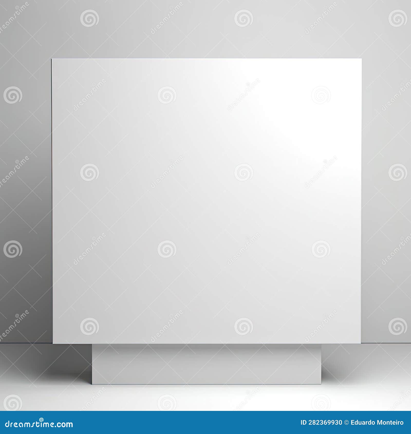 An Endless White Space for Original Art Stock Illustration ...