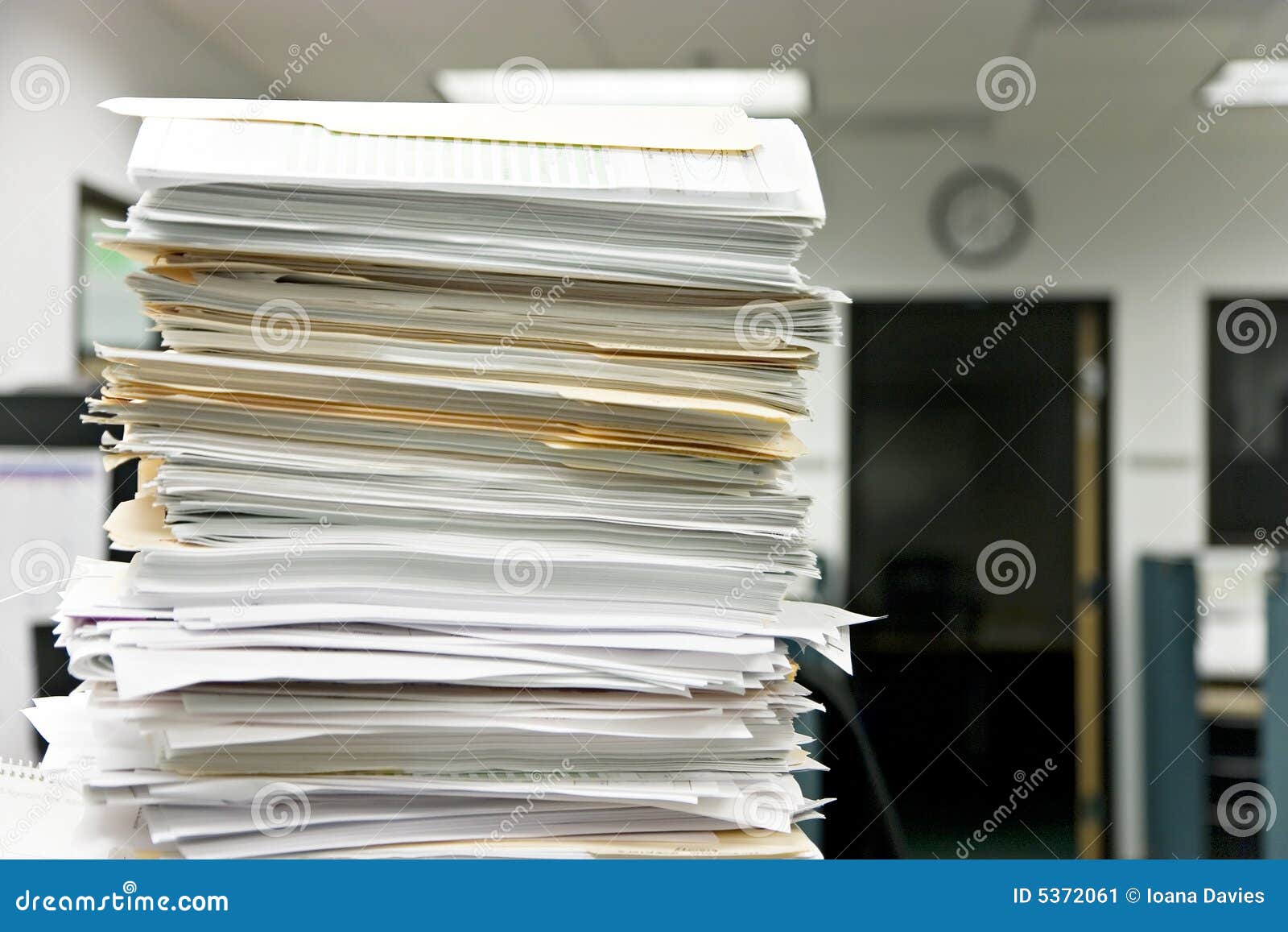 Endless work stock image. Image of business, space, finishing - 5372061