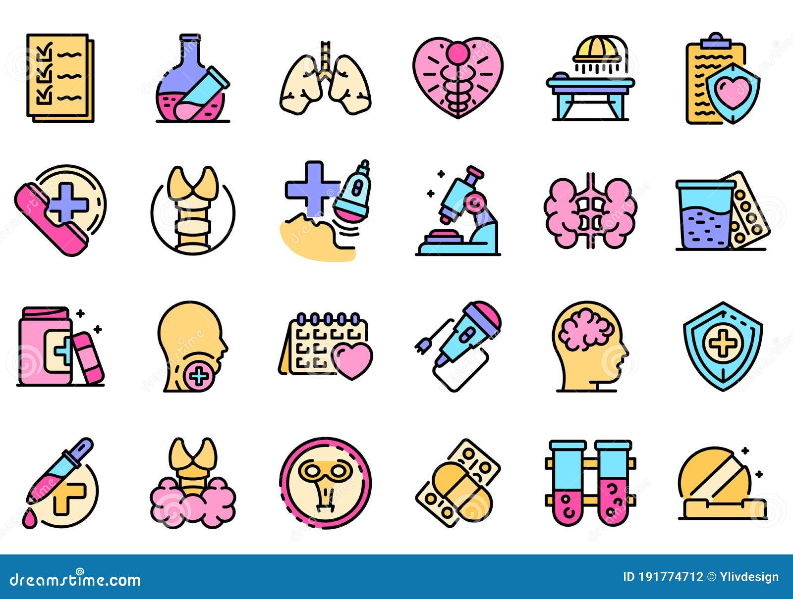 Endocrinologist Icons Set Vector Flat Stock Vector - Illustration of ... Endocrinologist Icons Set Vector Flat Stock Vector - Illustration of ...