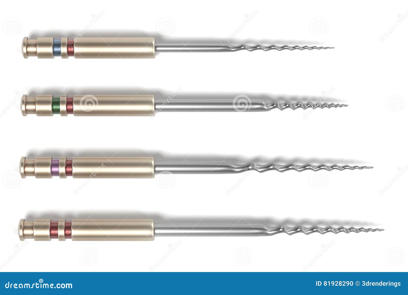 Endodoncy files stock illustration. Illustration of dentin - 81928290