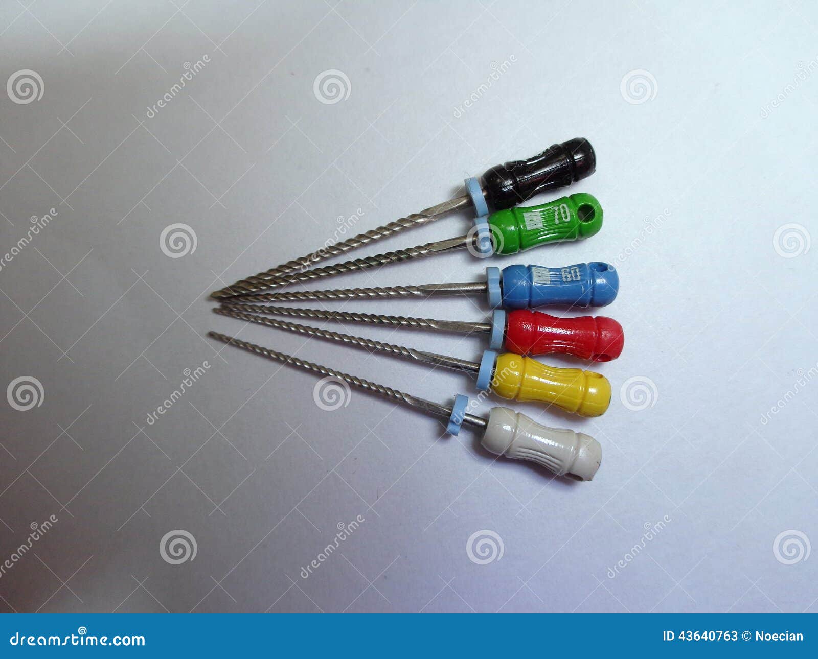 Endodontic Files, Odontology Stock Image - Image of endodonctic, sizes ...
