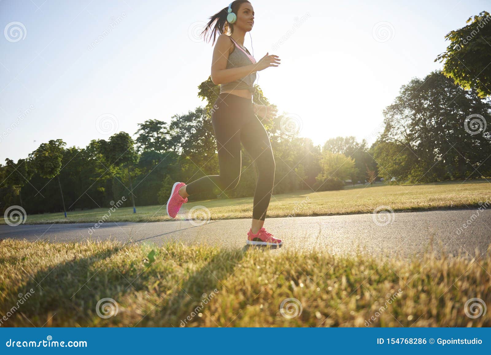 Endorphins during the Jogging Stock Photo - Image of healthy, adult ...