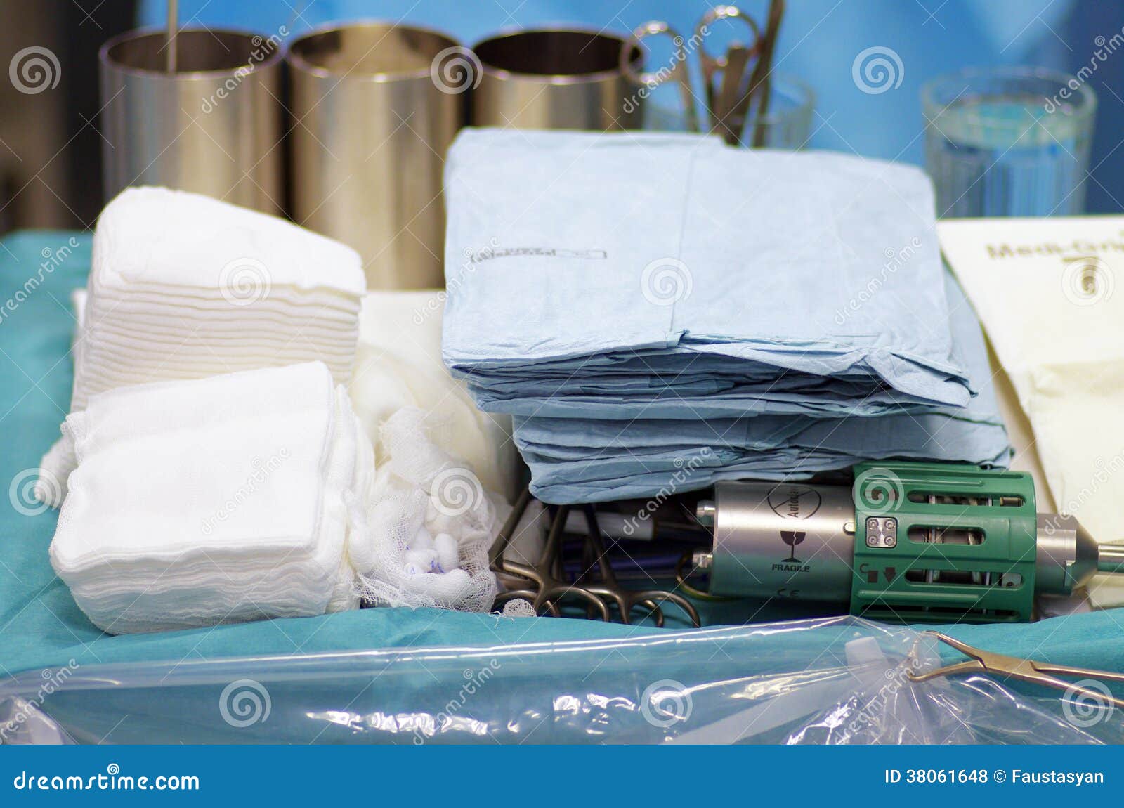 Endoscopic operating stock photo. Image of surgery, table - 38061648