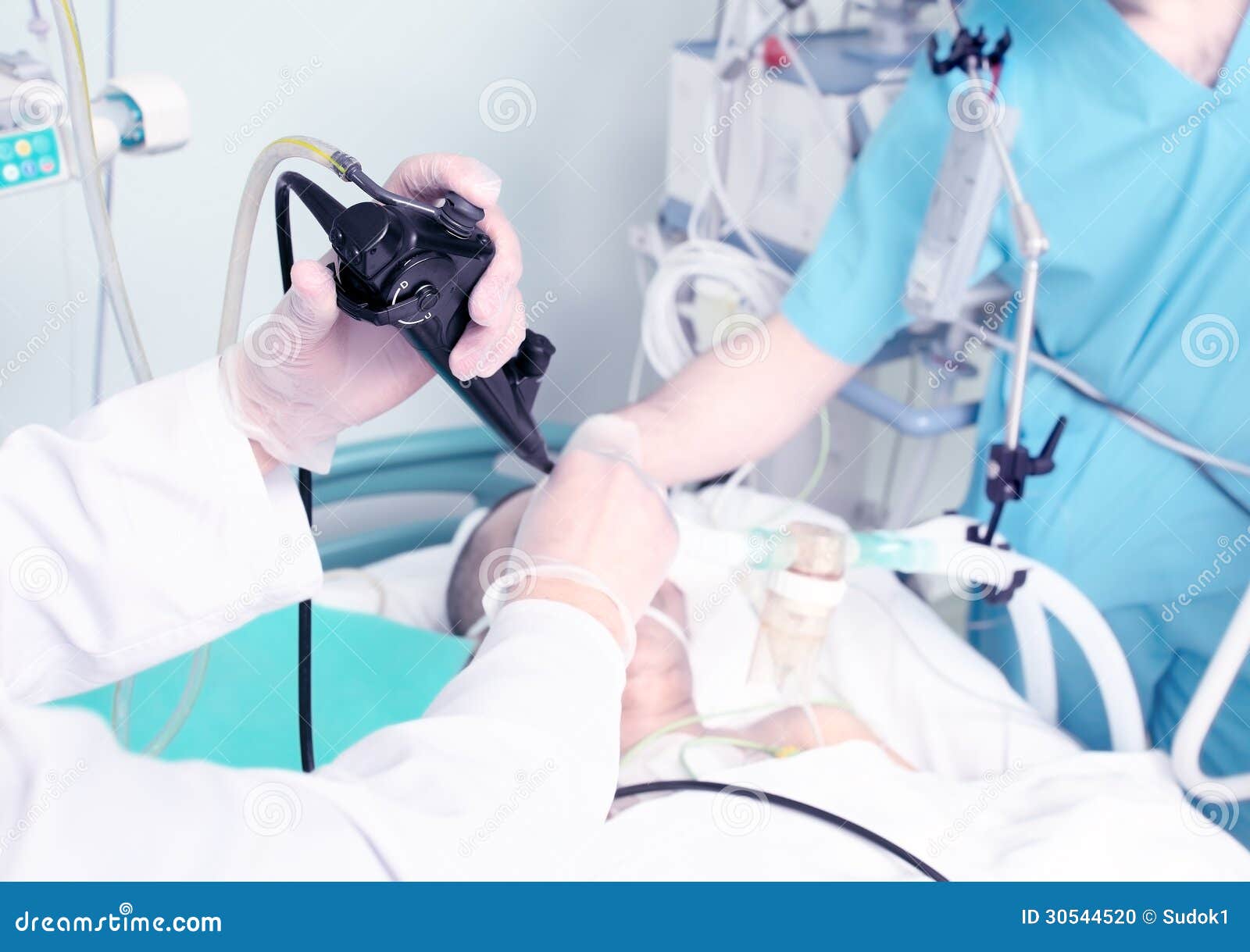 Endoscopic Reception at the Hospital. Stock Photo - Image of diagnosis ...