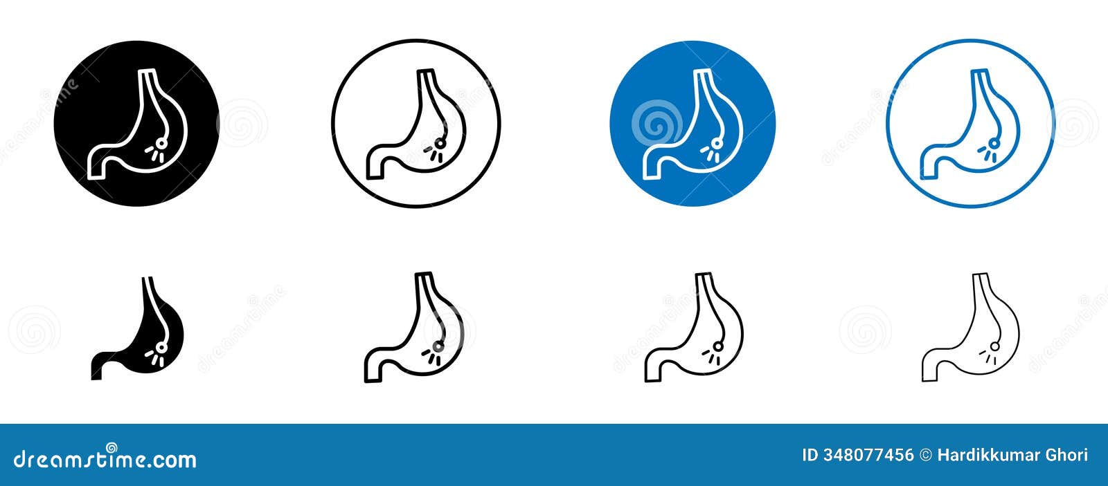 Endoscopy Icon Cartoon Vector | CartoonDealer.com #307758247