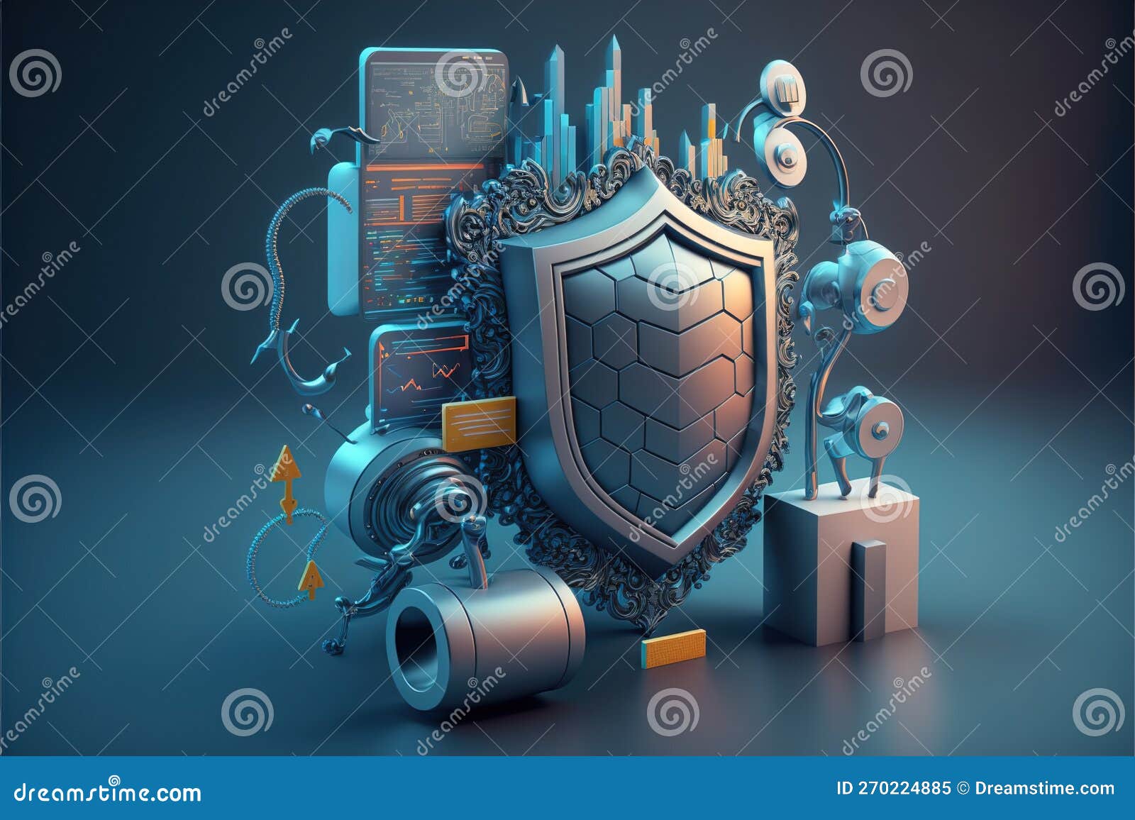 Endpoint Security - Endpoint Protection Stock Image - Image of computer ...